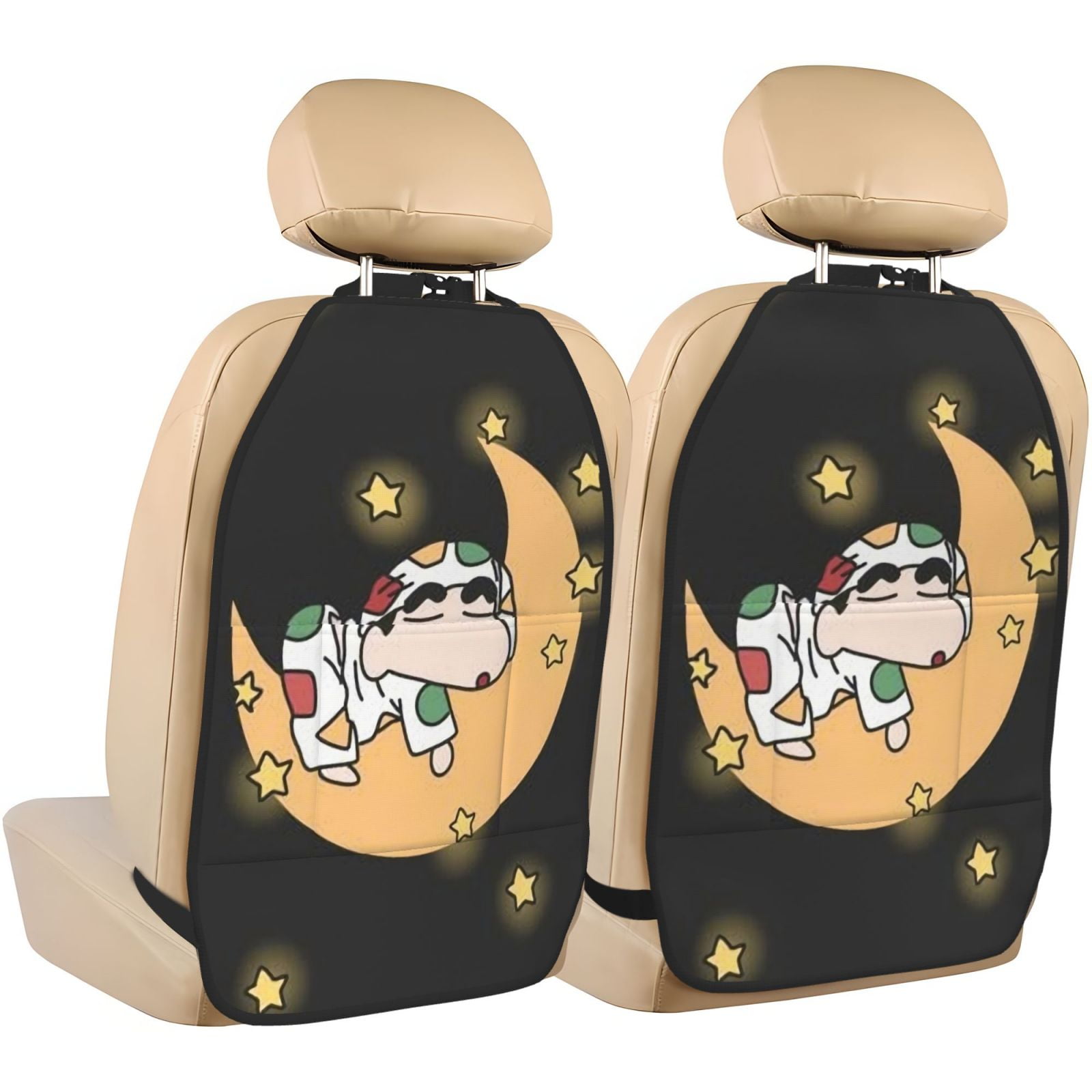 Crayon Shin-Chan Car Seat Anti-Kick Storage Mat 2pcs Set,Sturdy And ...