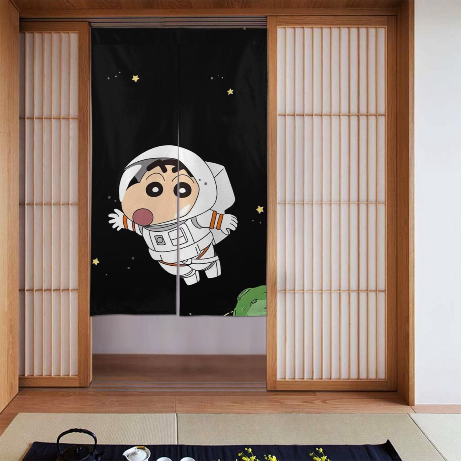 Crayon Shin-Chan Custom Funny Photo Doorway Curtain, Customized ...