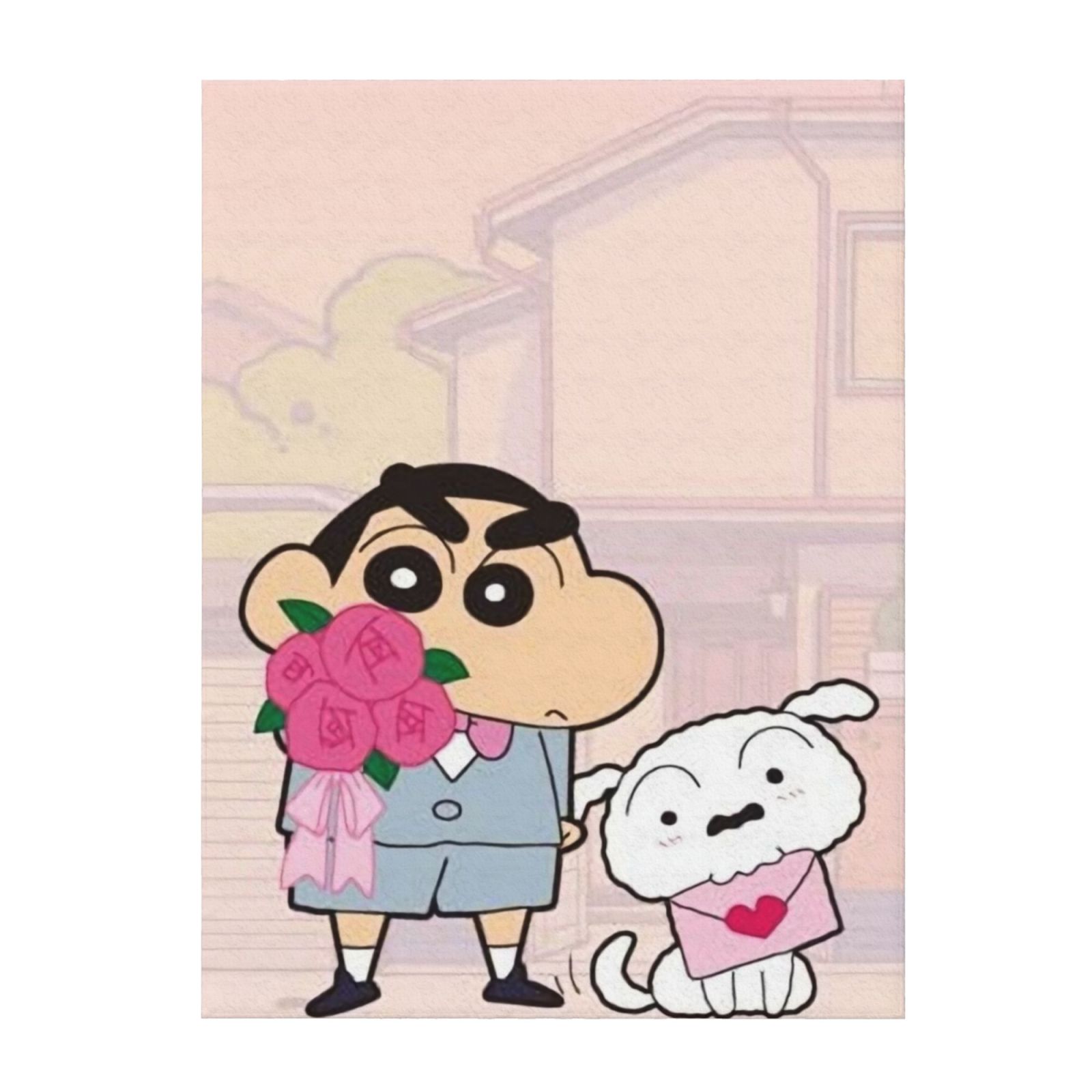 Crayon Shin-Chan Plush Throw Blanket Super Soft Wool Blanket, Sofa And ...