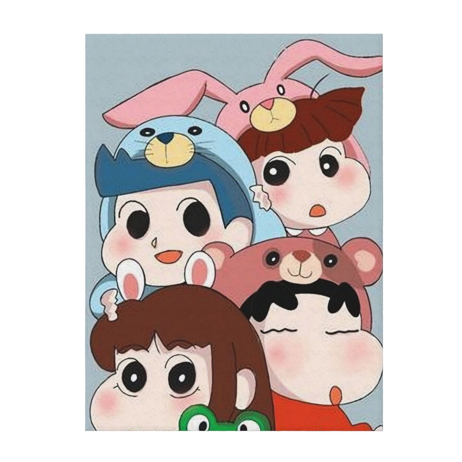 Crayon Shin-Chan Plush Throw Blanket Super Soft Wool Blanket, Sofa And ...