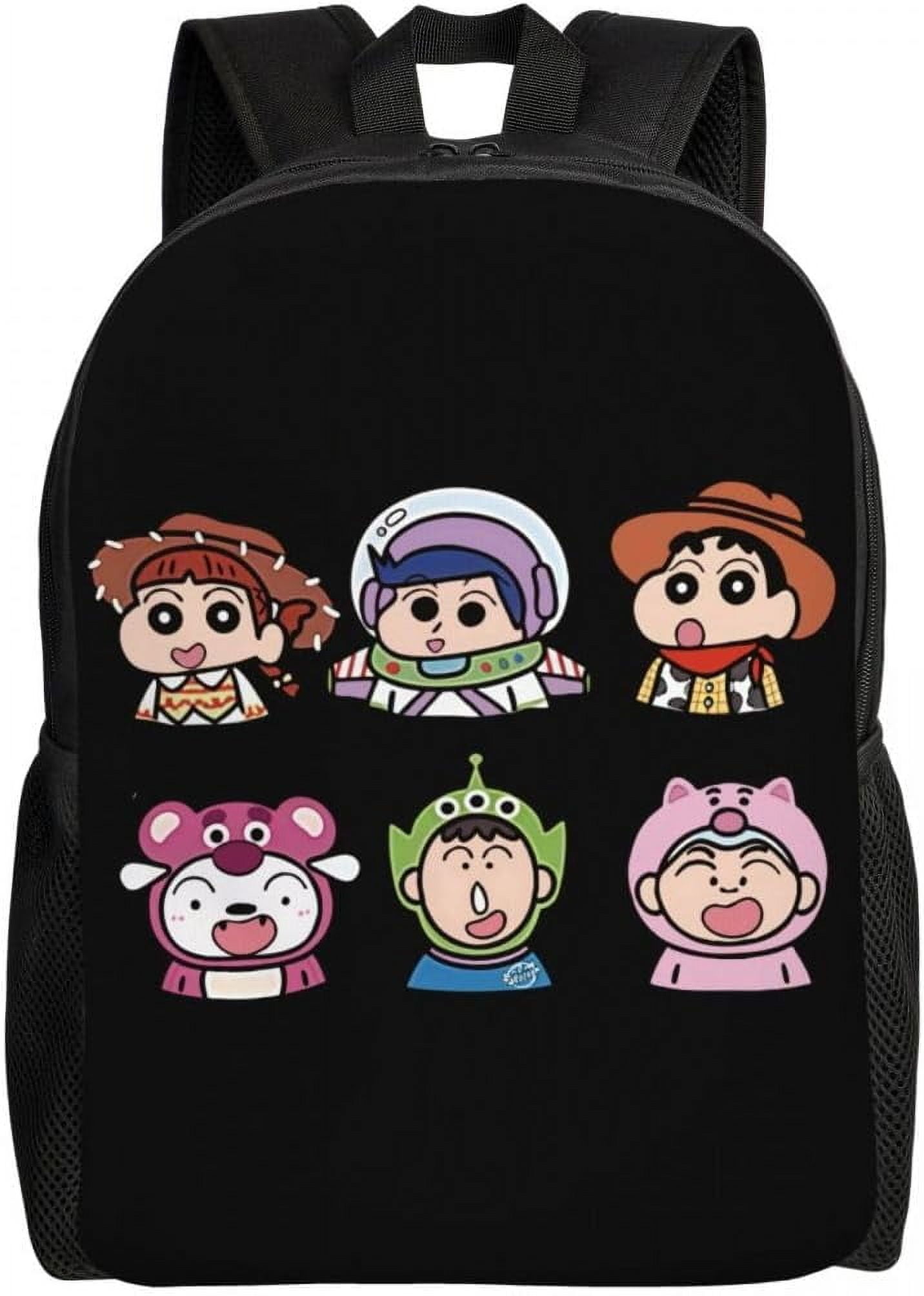 Crayon Shin-chan Cartoon Anime Kawaii Backpack Cartoon Lightweight ...