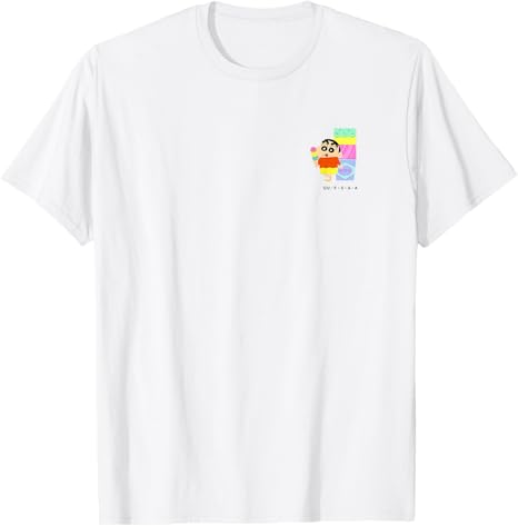 Crayon Shin-chan FUN! FUN! STUDY A to Z ”I” one point T-Shirt - Walmart.com