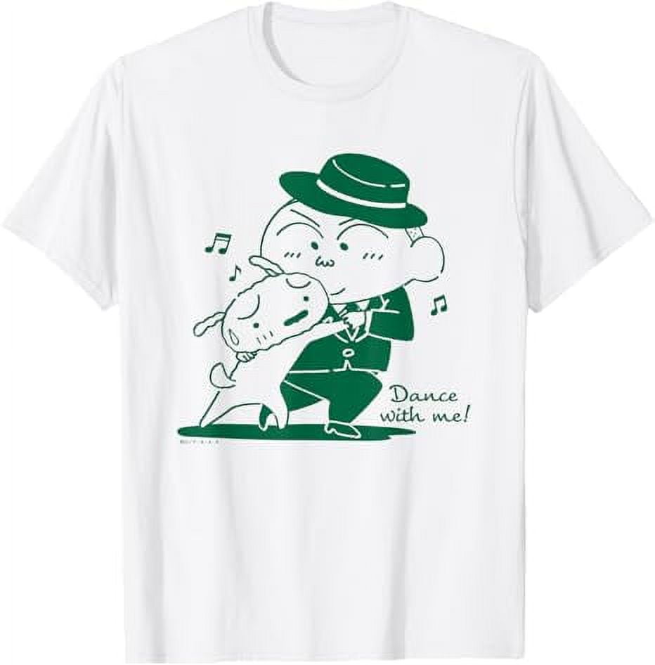 Crayon Shin-chan Let's dance with Masao! T-Shirt - Walmart.com
