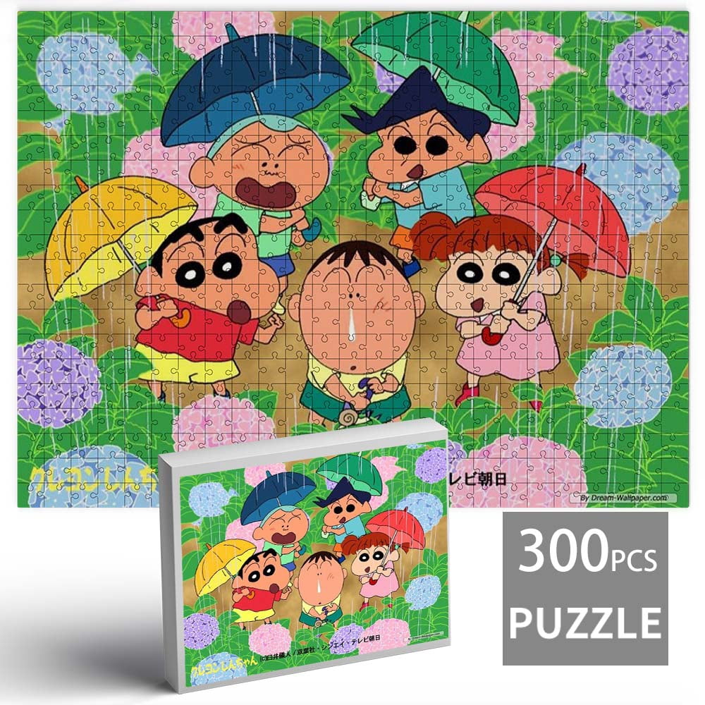 Crayon Shin-chan Puzzles for Adults Jigsaw 300 Pieces Teens Challenging ...