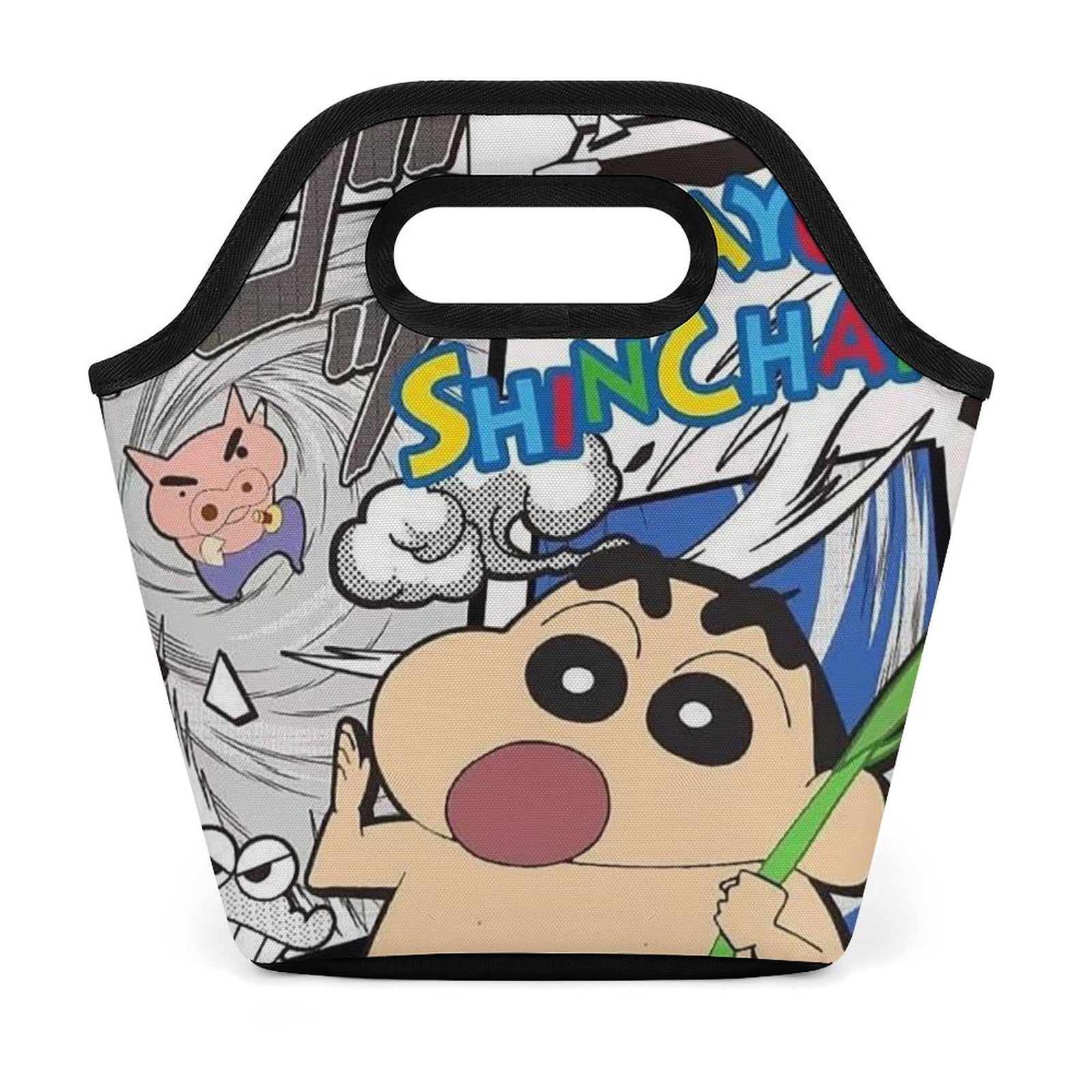Crayon Shin-chan Reusable Lunch Box Portable Portable Dining Bag Men ...