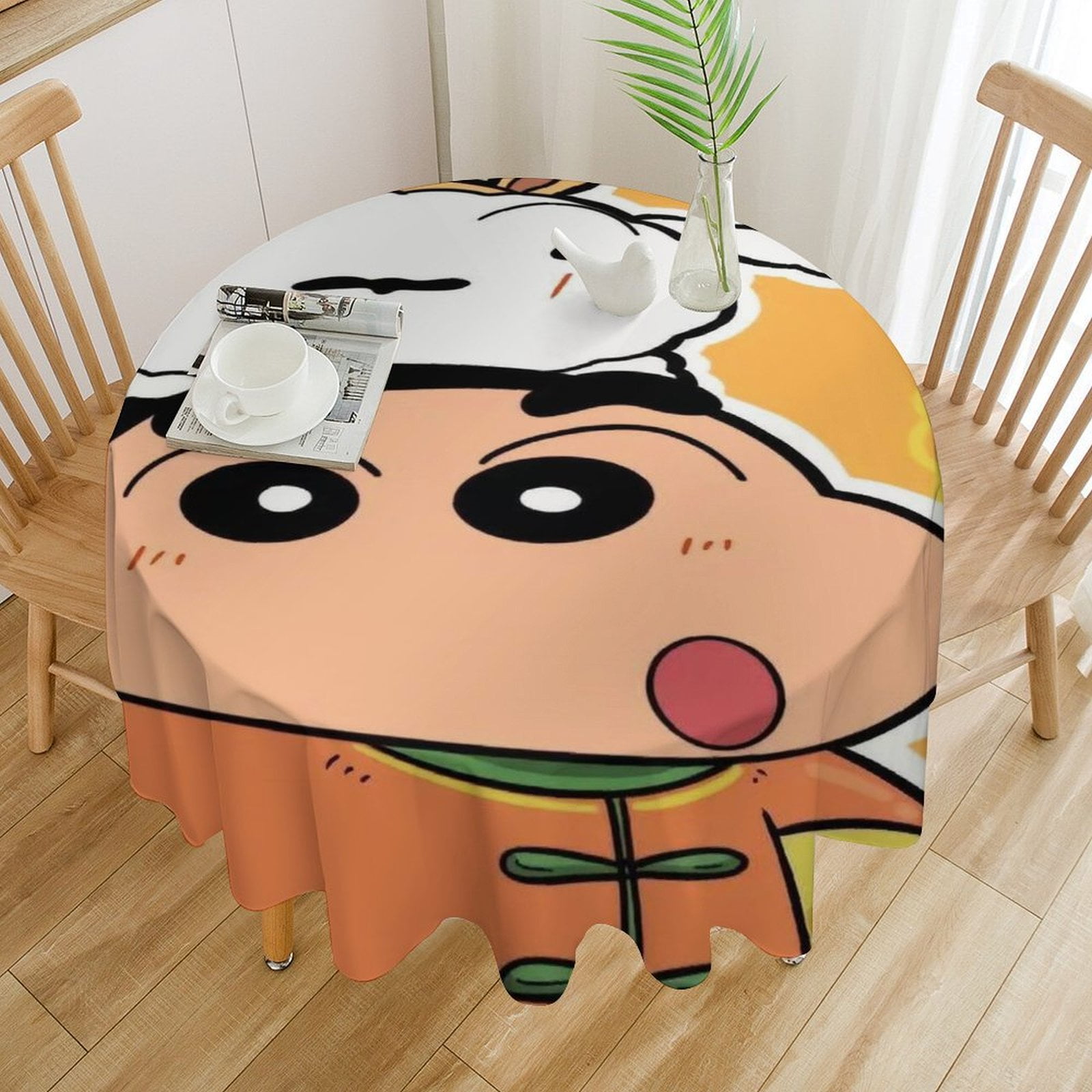 Crayon Shin-chan Tablecloth Anime for Dining Table Picnic Gift 50x50in ...
