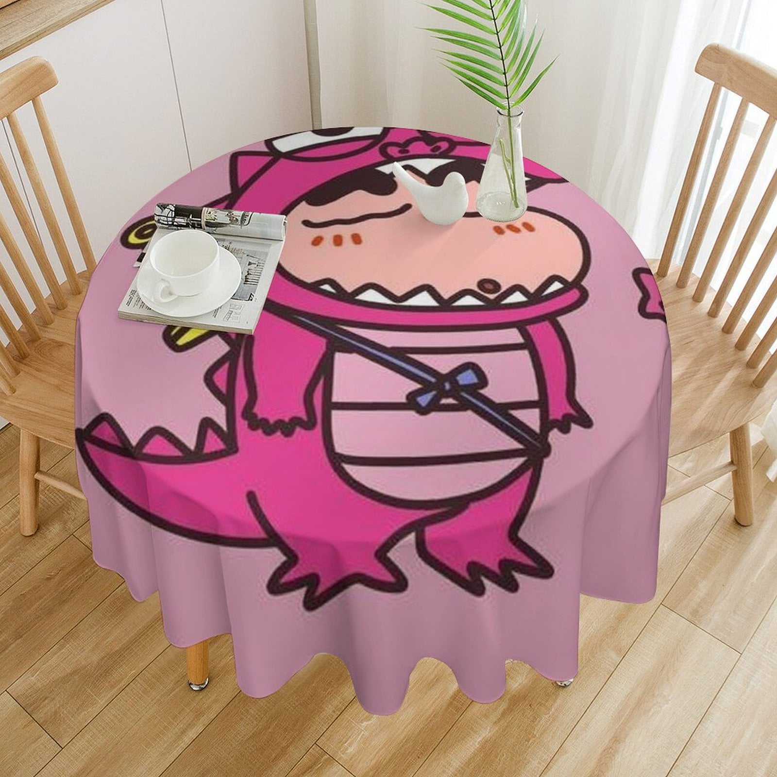Crayon Shin-chan Tablecloth Anime for Dining Table Picnic Gift 70x70in ...
