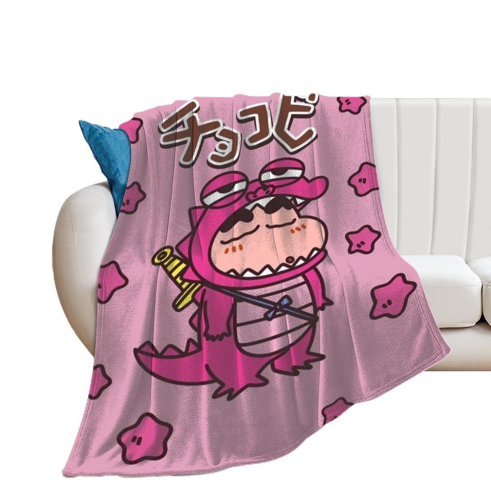 Crayon Shin-chan Throw Blanket Flannel Anime for Girls Boys Men Women ...
