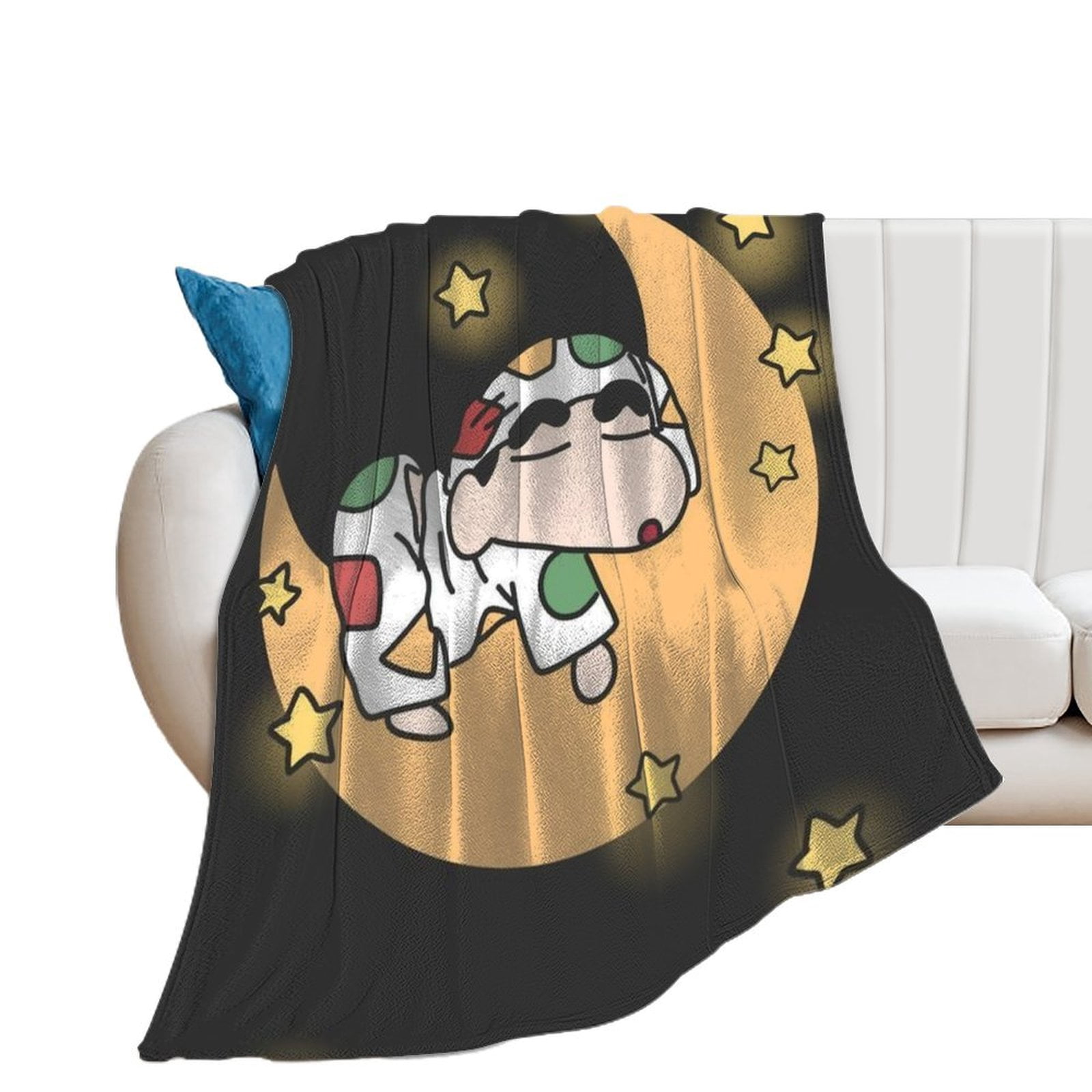 Crayon Shin-chan Throw Blanket Flannel Anime for Girls Boys Men Women ...
