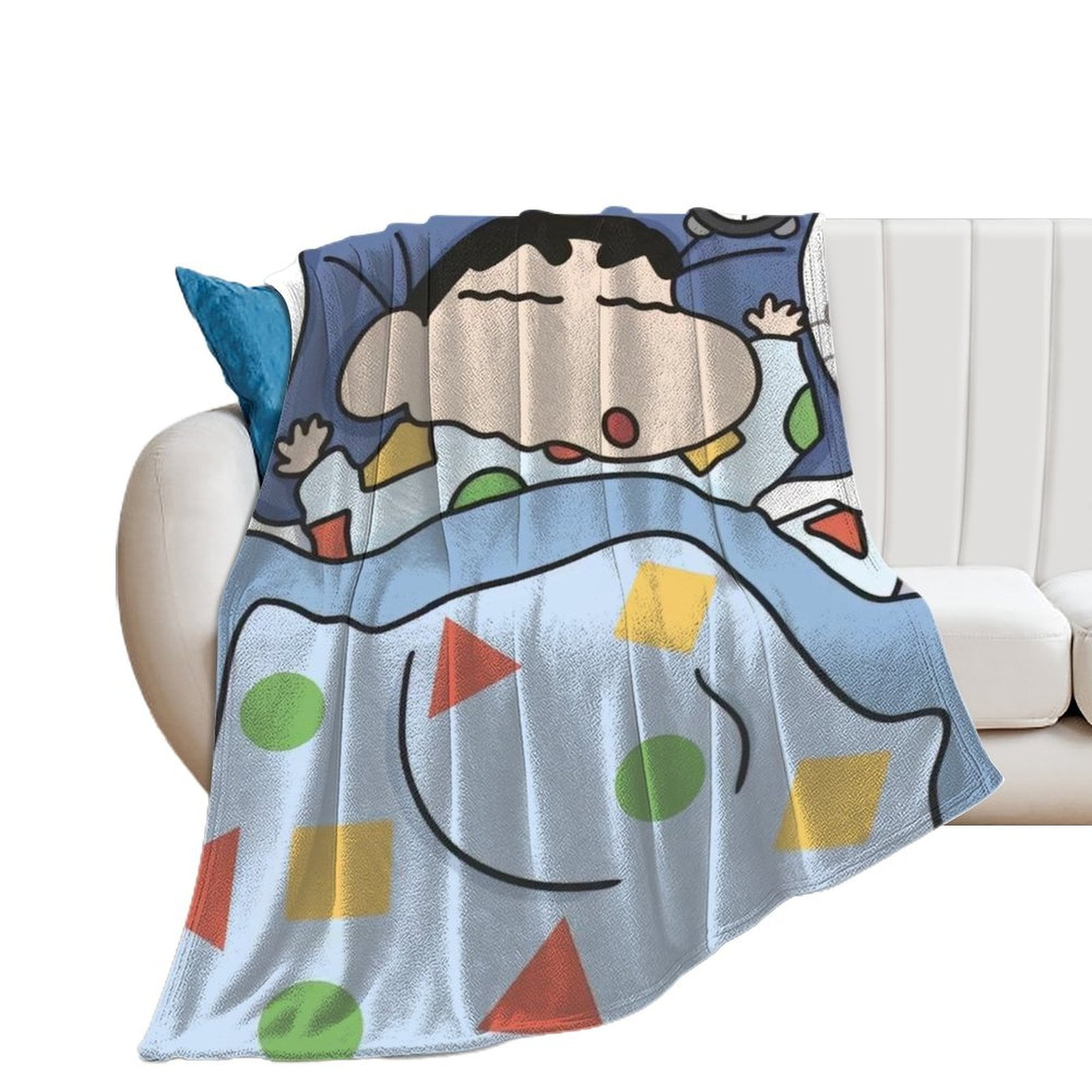 Crayon Shin-chan Throw Blanket Flannel Anime for Girls Boys Men Women ...