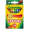 Crayola Crayons, Large Size, 16 Colors Per Box, Set Of 6 Boxes ...