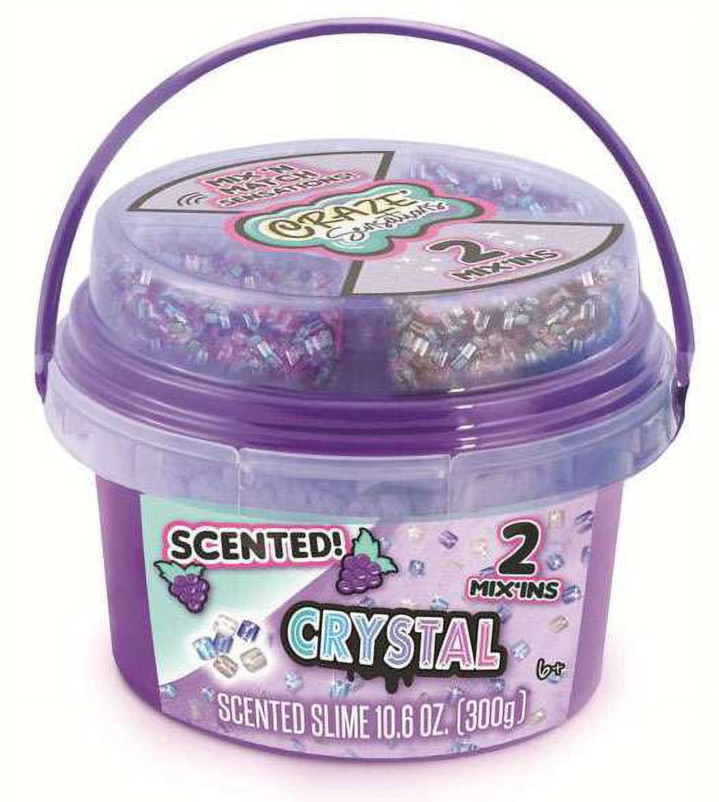 Craze Sensations Mix 'N Match Scented Slime, Purple - Walmart.com