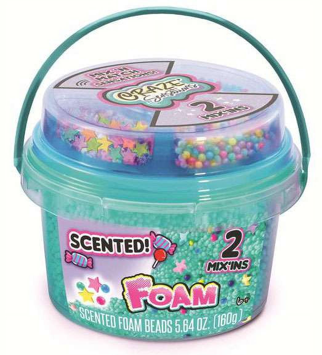 Craze Sensations Mix 'N Match Foam Mini Bucket (Scented, Green ...
