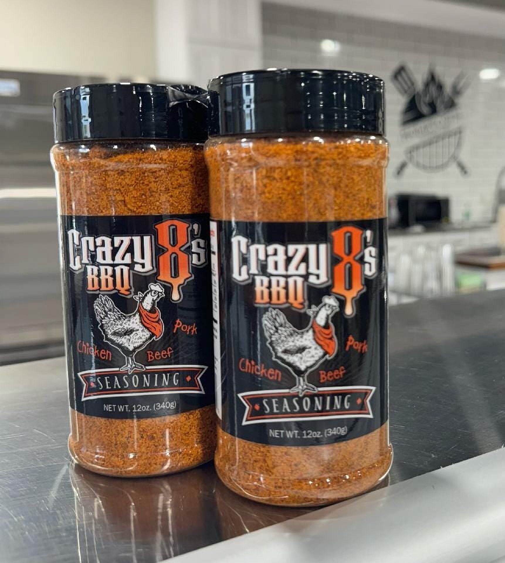 Crazy 8's BBQ Seasoning - Walmart.com