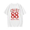 Crazy 88 Japanese Style Cotton casual T-shirt- - Walmart.com