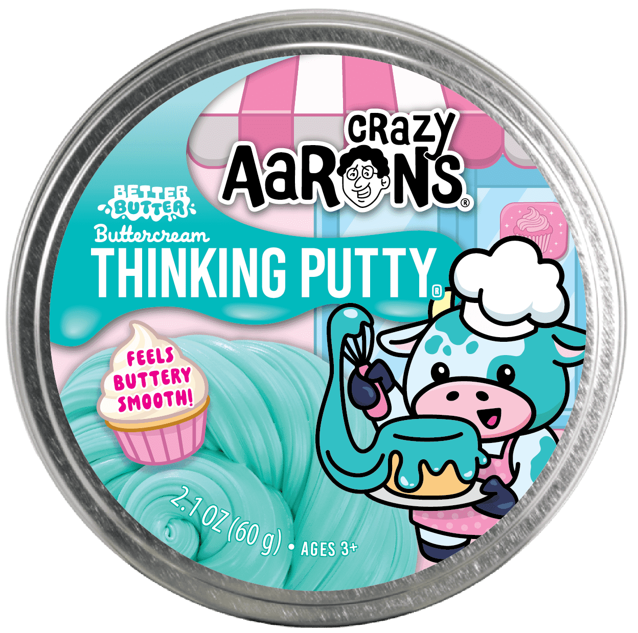 Crazy Aaron's® Better Butter® Buttercream Thinking Putty® - Walmart.com