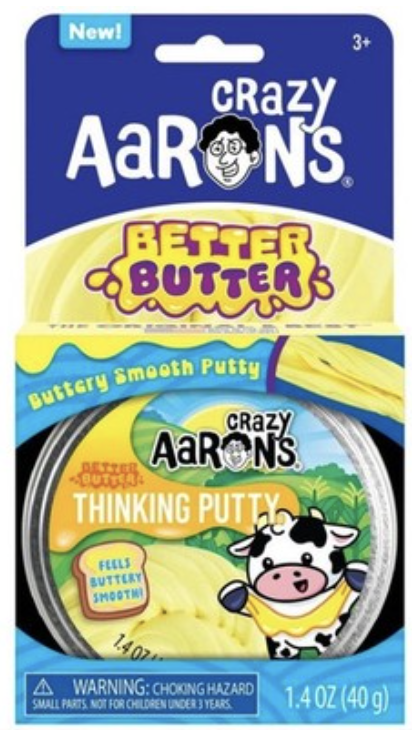 Crazy Aaron's® Better Butter Thinking Putty® (1.4 oz) - Walmart ...