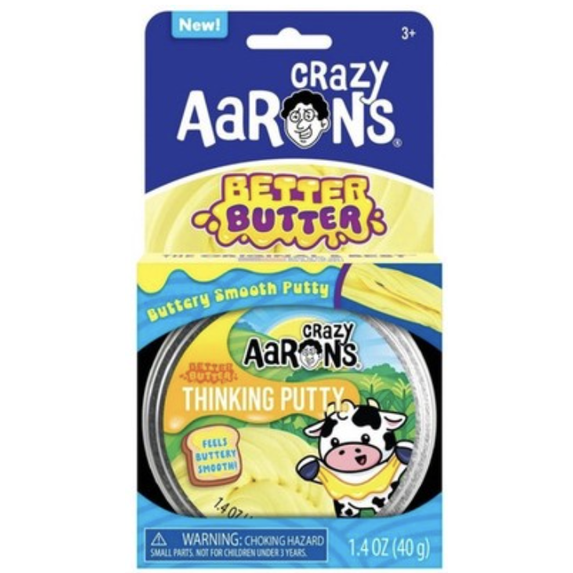 Crazy Aaron's® Better Butter Thinking Putty® (1.4 oz) - Walmart.com