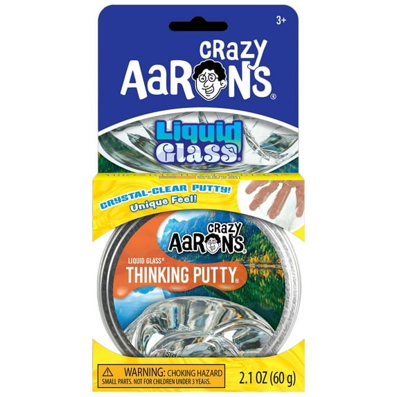 Crazy Aaron's Liquid Glass Putty, Clear - Walmart.com