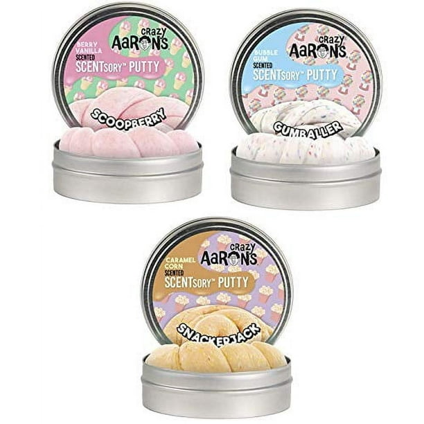 Crazy Aaron's Scented Putties: Scoopberry, Gumballer, Snackerjack ...