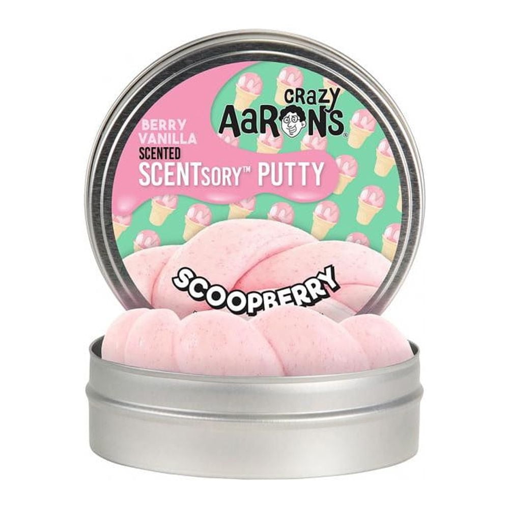 Crazy Aaron's Scentsory Thinking Putty - Berry Vanilla Scoopberry ...