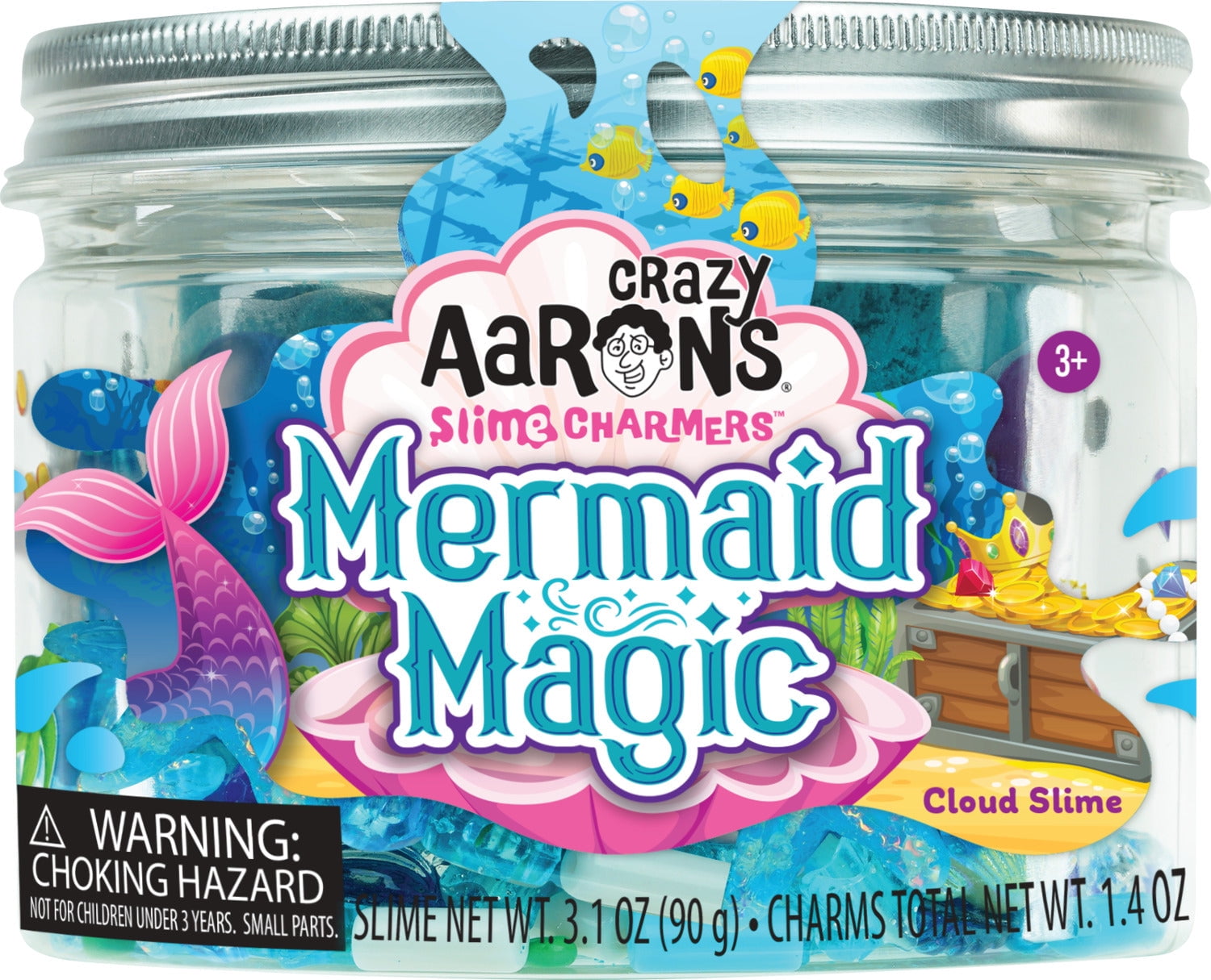 Crazy Aaron’s Slime Charmers - Mermaid Magic for Kids - Walmart.com
