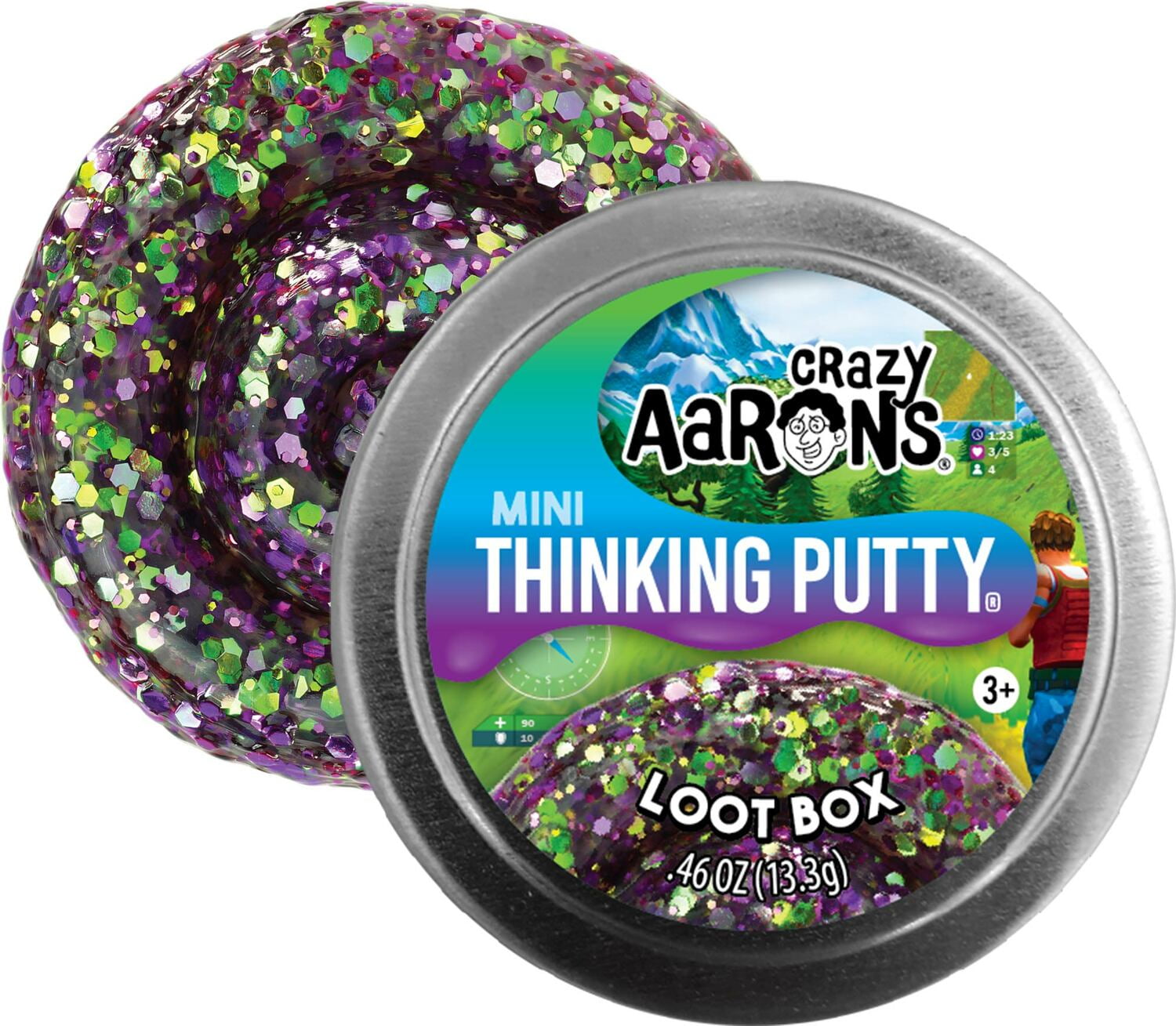 Crazy Aaron's Thinking Putty Mini Tin Loot Box - Walmart.com