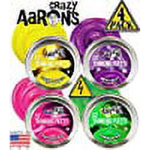 Crazy Aaron's Thinking Putty Mini Tins NEON Power Pack (.47oz Each ...