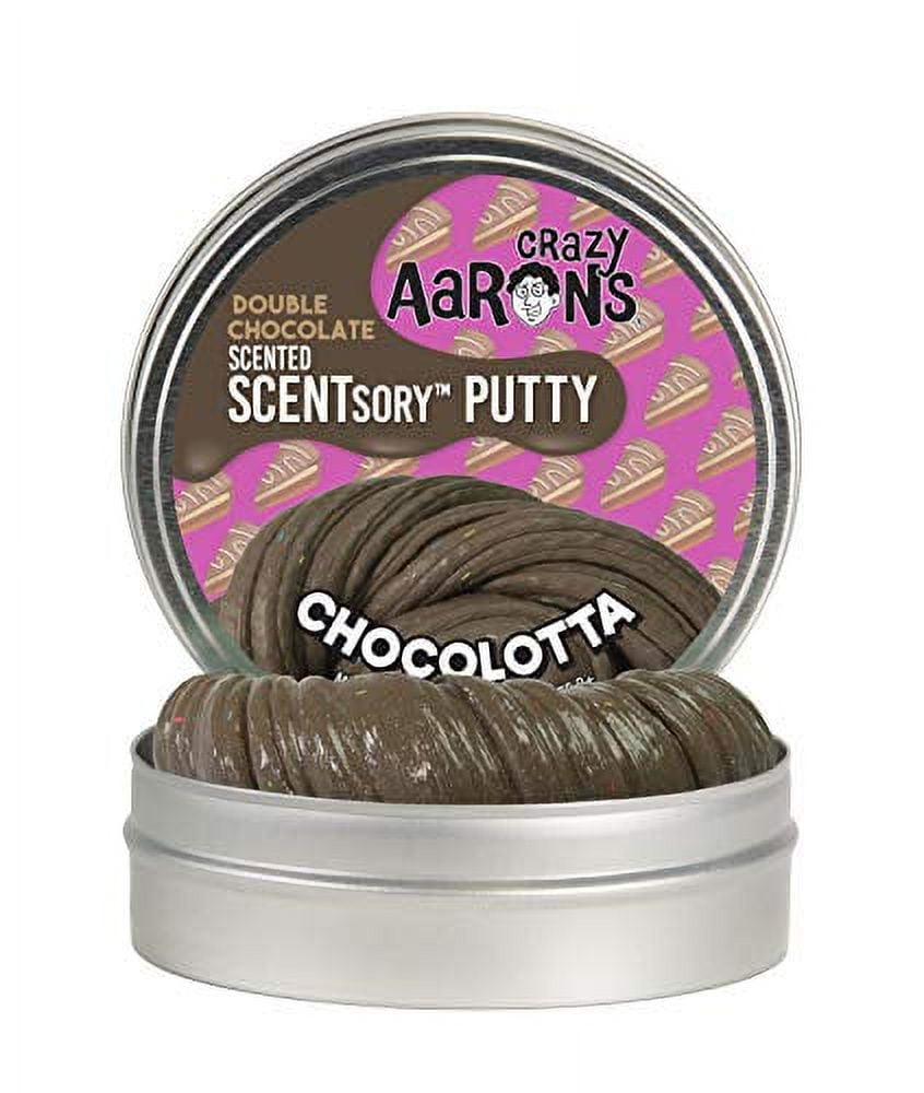 Crazy Aarons Scentsory Thinking Putty Chocolatta 275 Tin Double ...