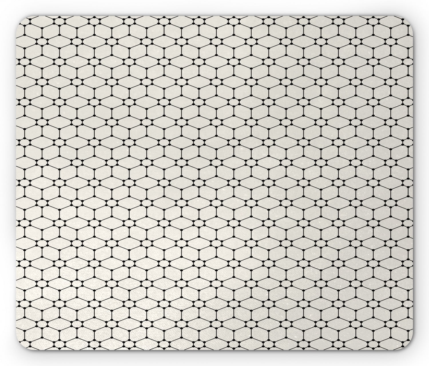 Crazy Art Mouse Pad, Grid Inspired Continuing Pattern of Polygonal in ...