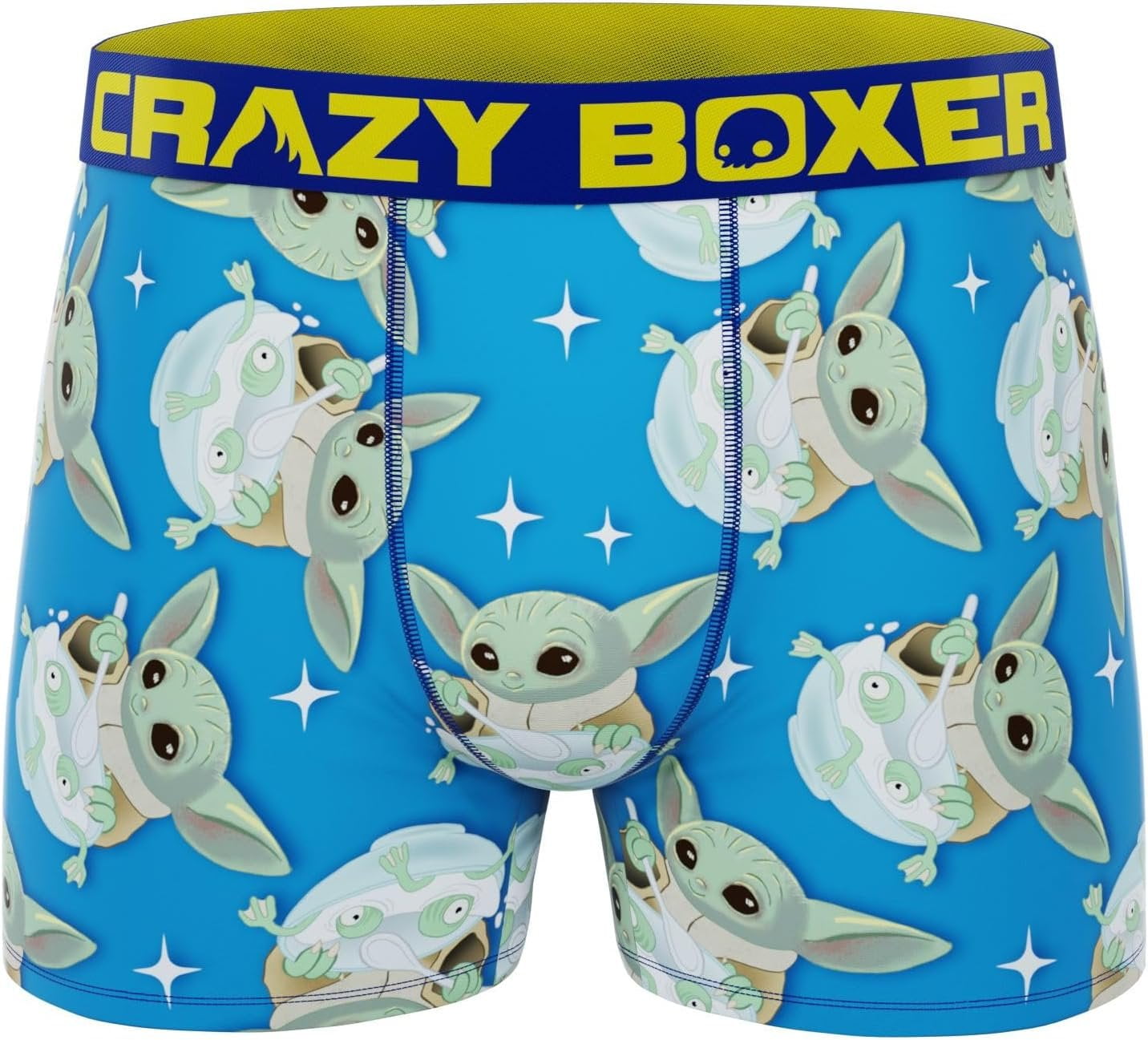 Crazy Boxer Men's Grogu Underwear - The Mandalorian Baby Yoda in Space ...