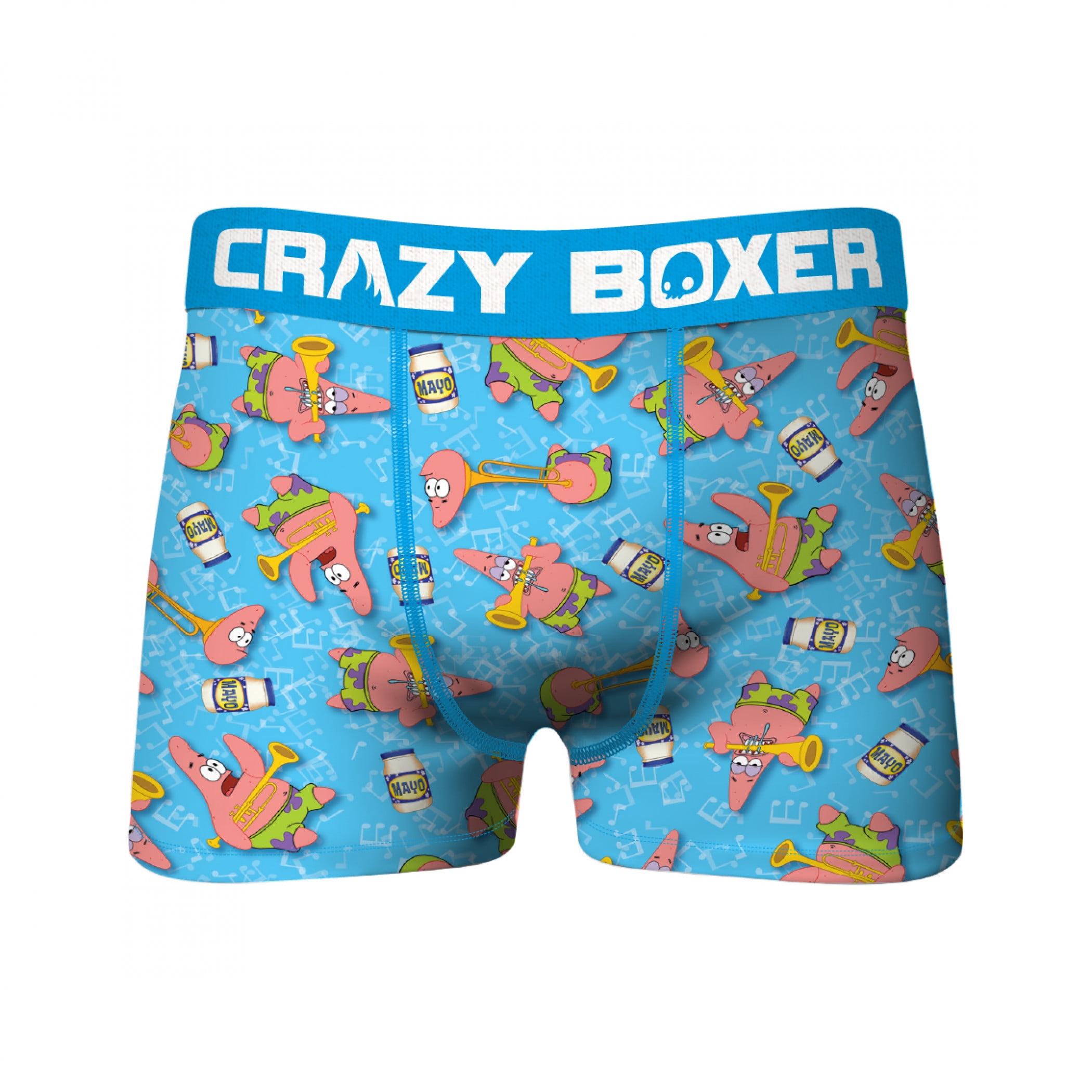 Crazy Boxers SpongeBob SquarePants Patrick Character All Over Boxer ...
