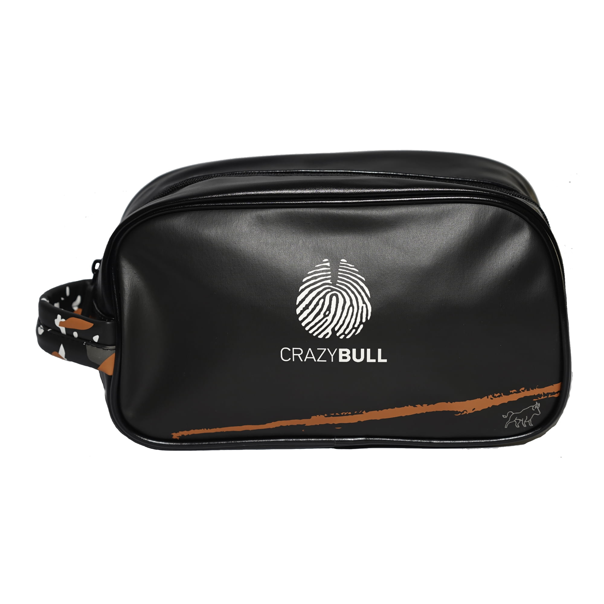 Crazy Bull Hair Cosmetic Travel Bag, Cosmetic Bag for Men, Makeup Bag ...