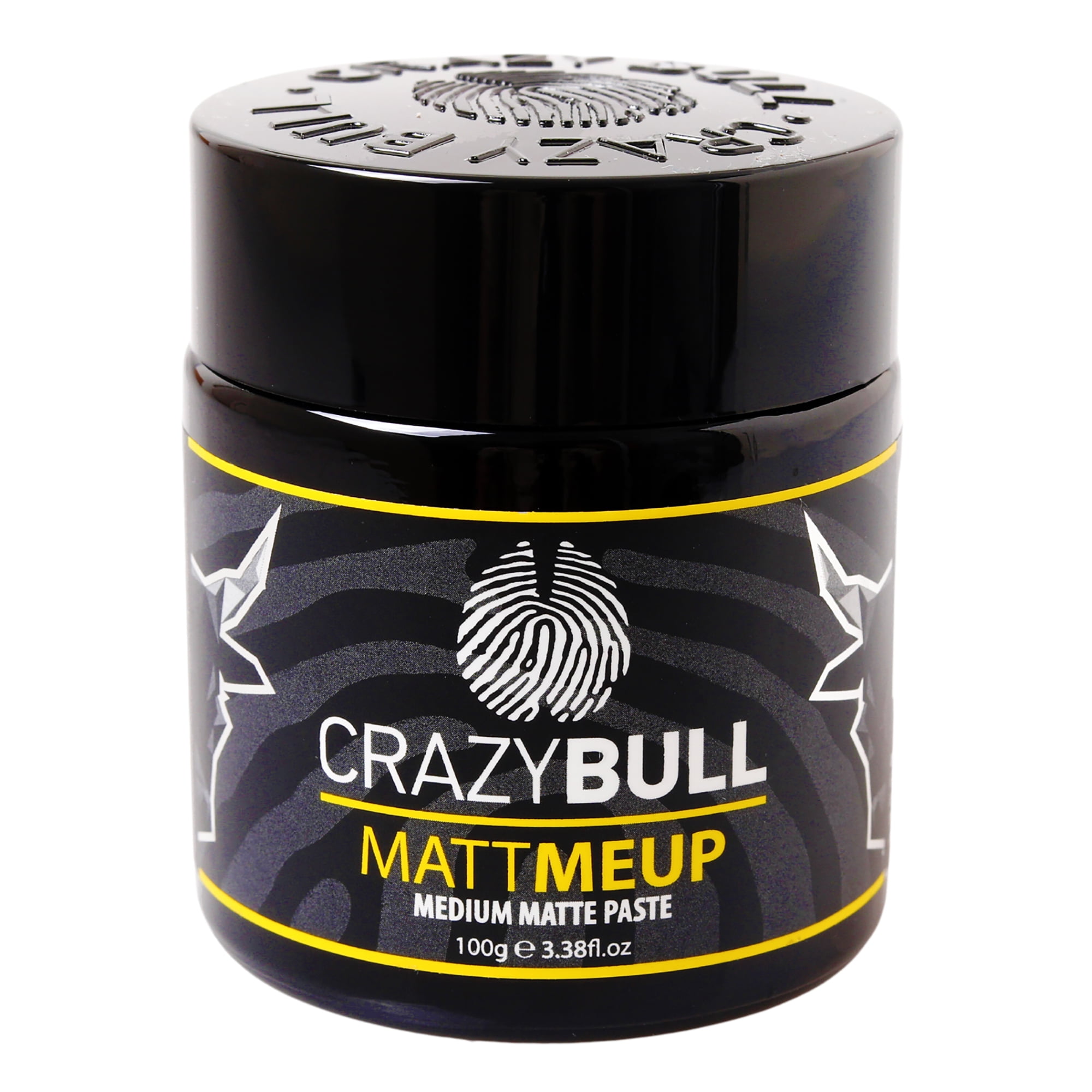Crazy Bull Hair MattMeUp Medium Matte Paste, Hair Styling Products, 3. ...