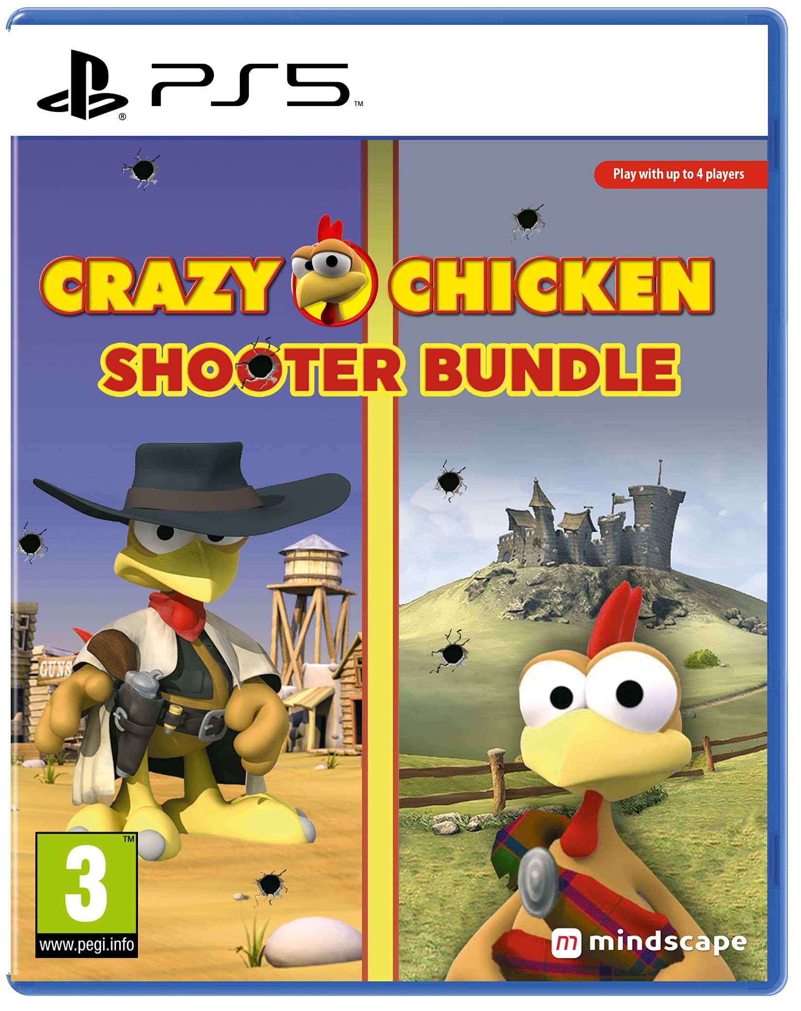 Crazy Chicken: Shooter Edition - Fun Multiplayer PlayStation PS5 Video ...