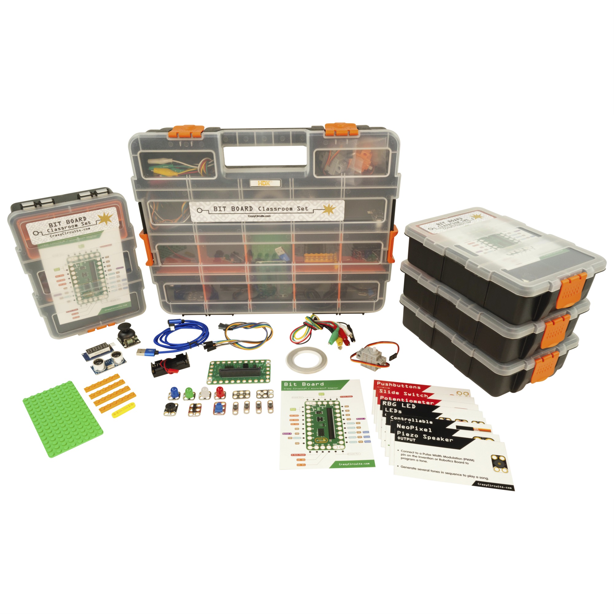 Crazy Circuits Bit Board Classroom Set, 5 Pack - Walmart.com