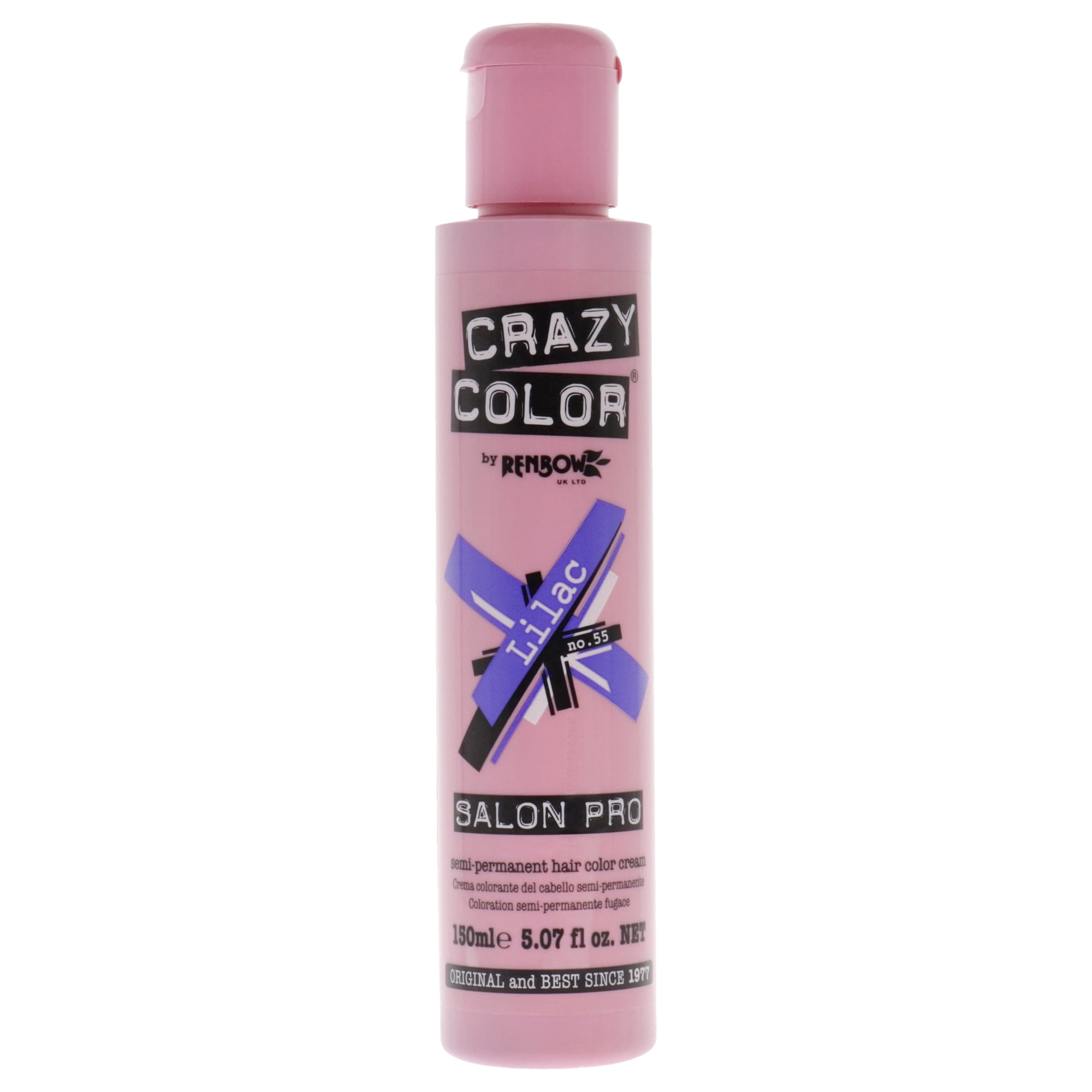 Crazy Color Crazy Color Salon Pro Semi Permanent Hair Color - 55 Lilac ...