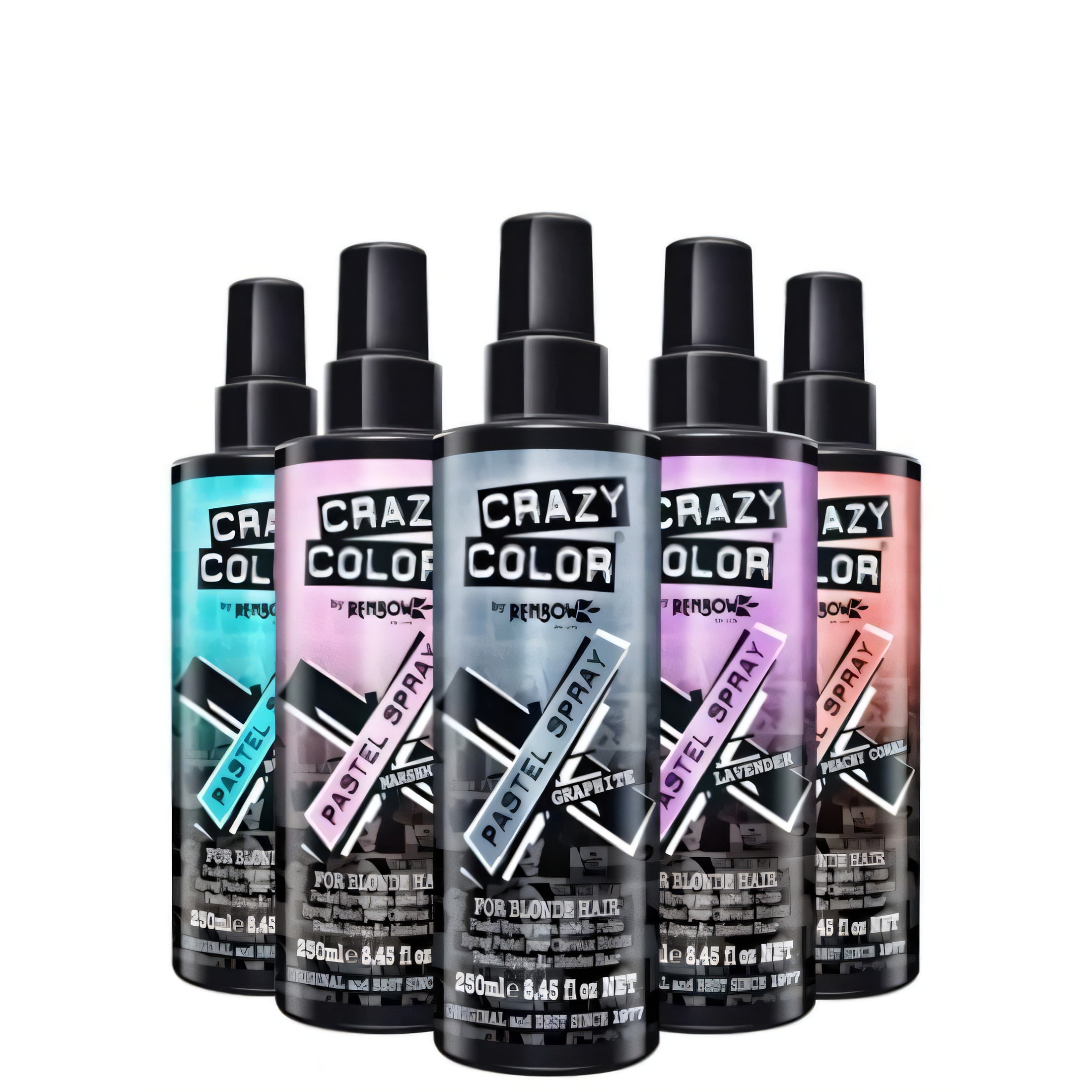 Crazy Color Hair Dye Spray 250ml - Various Colors - Peachy Coral ...