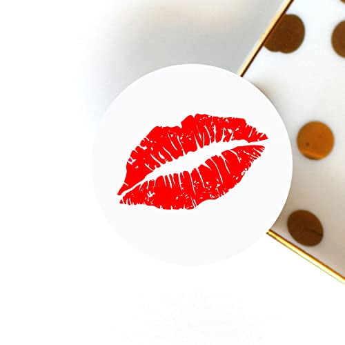 Crazy Color Lip Stickers,Kiss Sticker Sheet, Love Theme, Kisses ...
