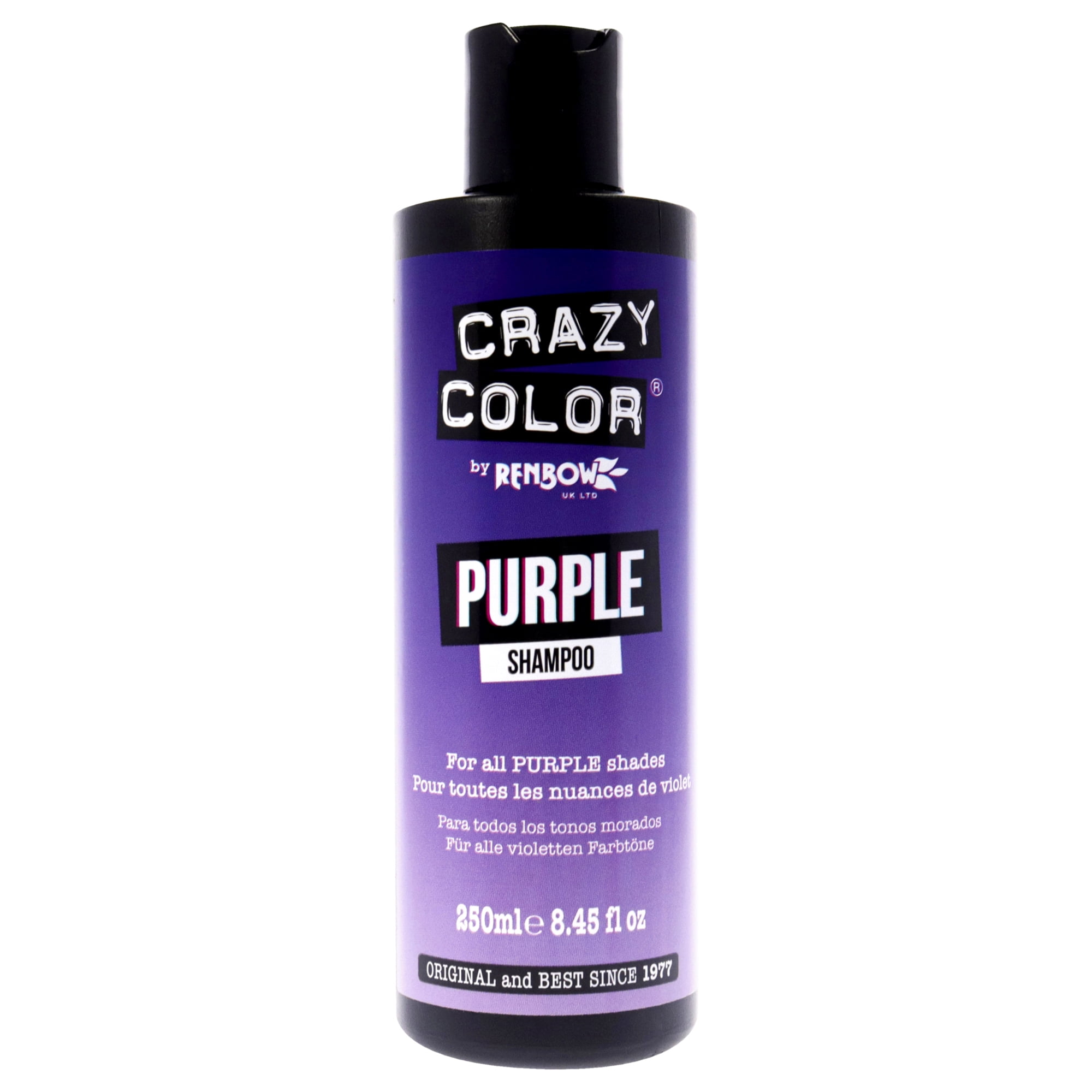 Crazy Color Vibrant Color Shampoo - Purple , 8.45 oz Shampoo - Walmart.com