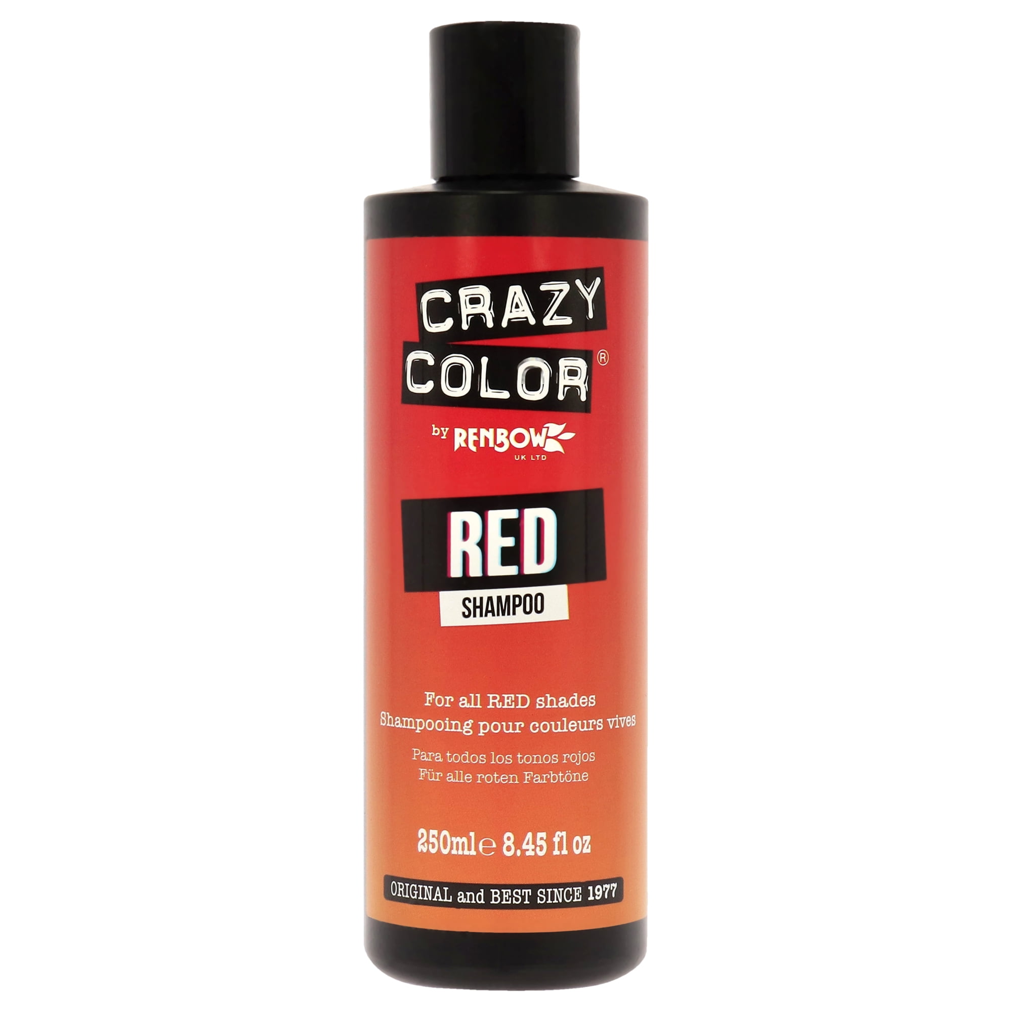 Crazy Color Vibrant Color Shampoo - Red , 8.45 oz Shampoo - Walmart.com