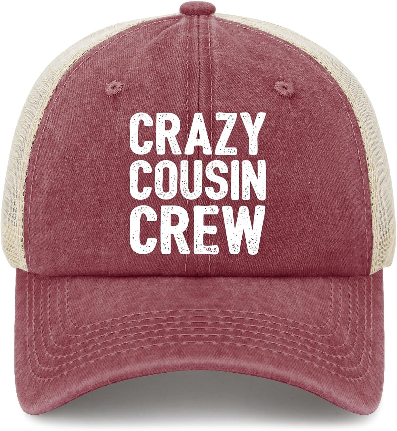 Crazy Cousin Crew Hat Trucker Hat Women Dad Hats Funny Gifts - Walmart.com