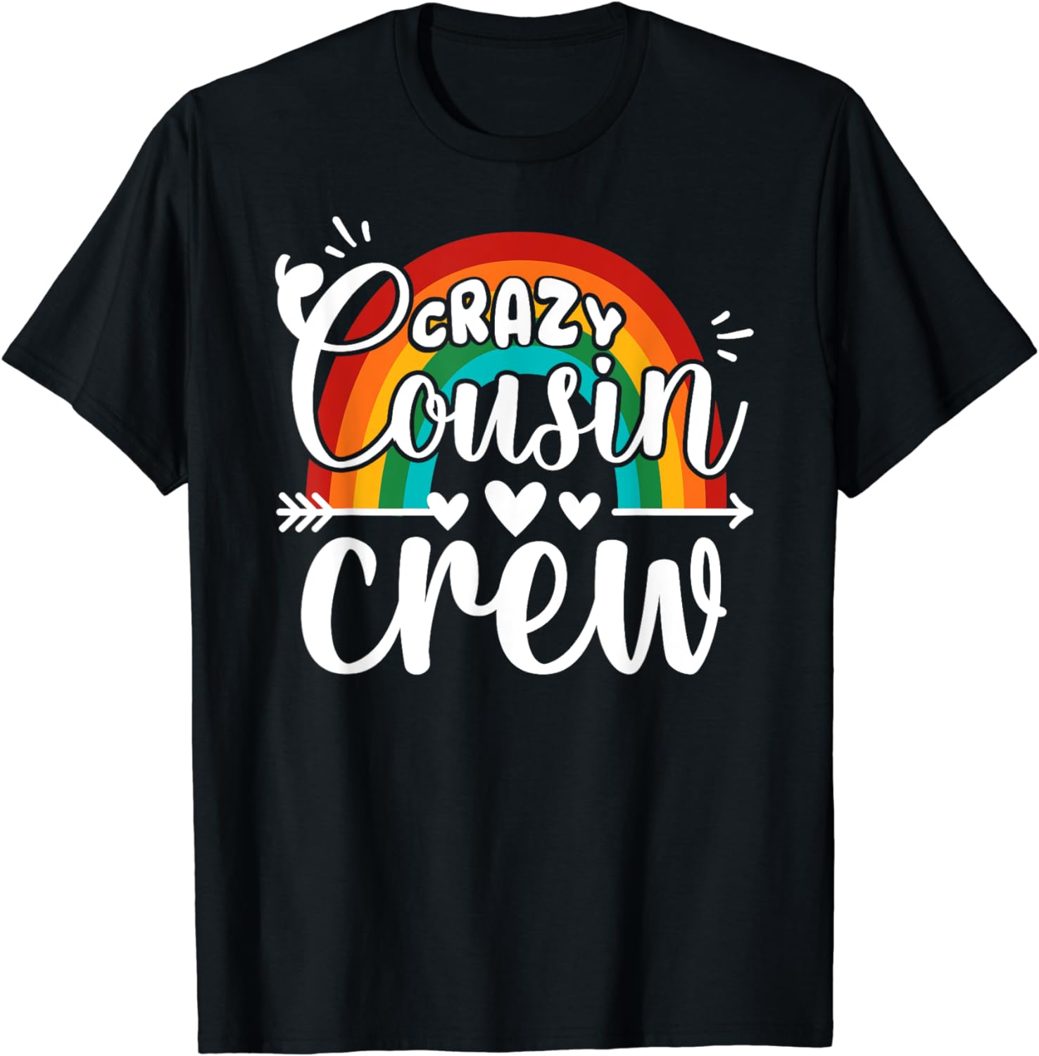 Crazy Cousin crew for Boy Girl Vacation Summer Matching T-Shirt - Walmart.com