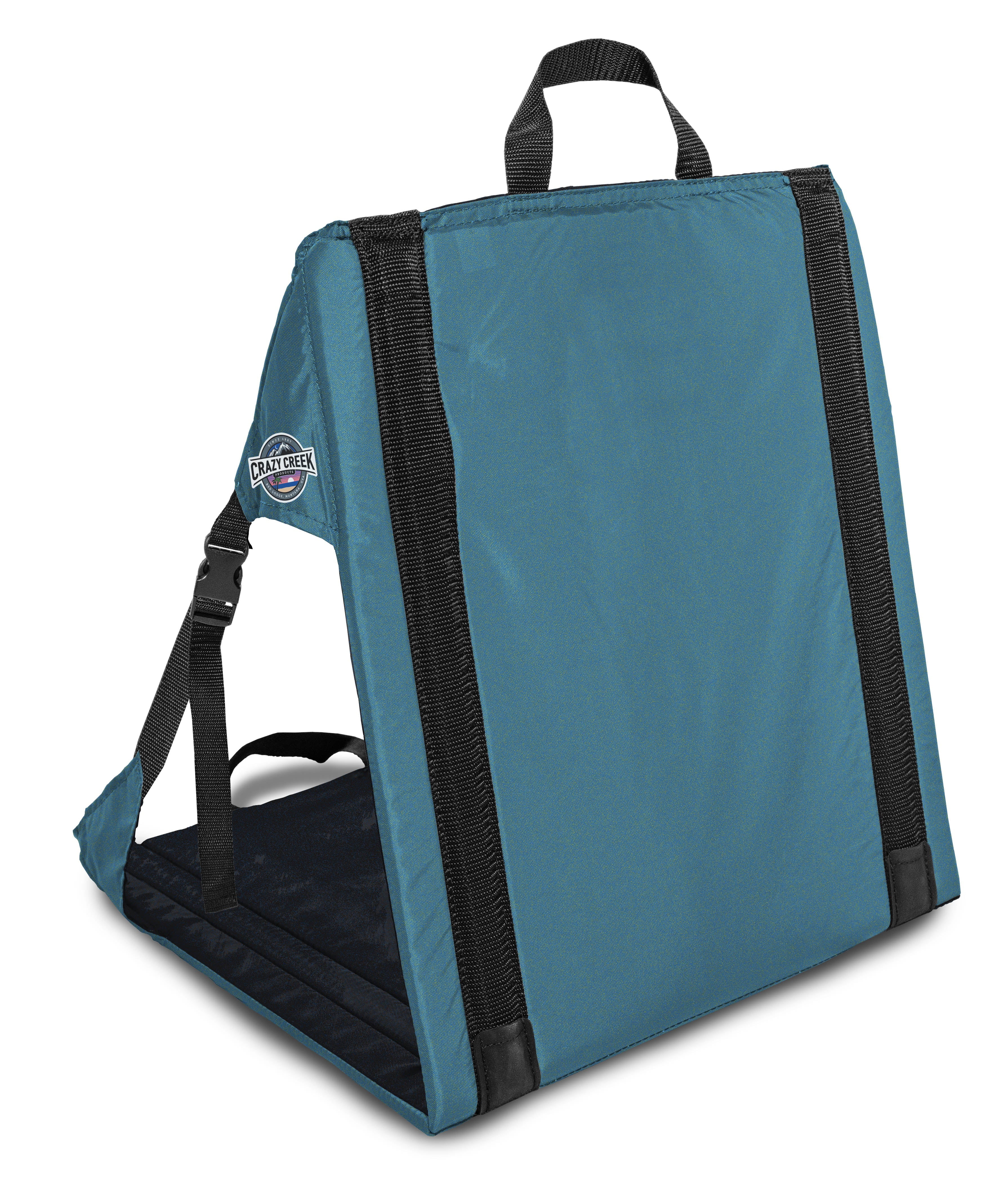 Crazy Creek Comfort Chair, Water Resistant, Smoky Blue/Black - Walmart.com