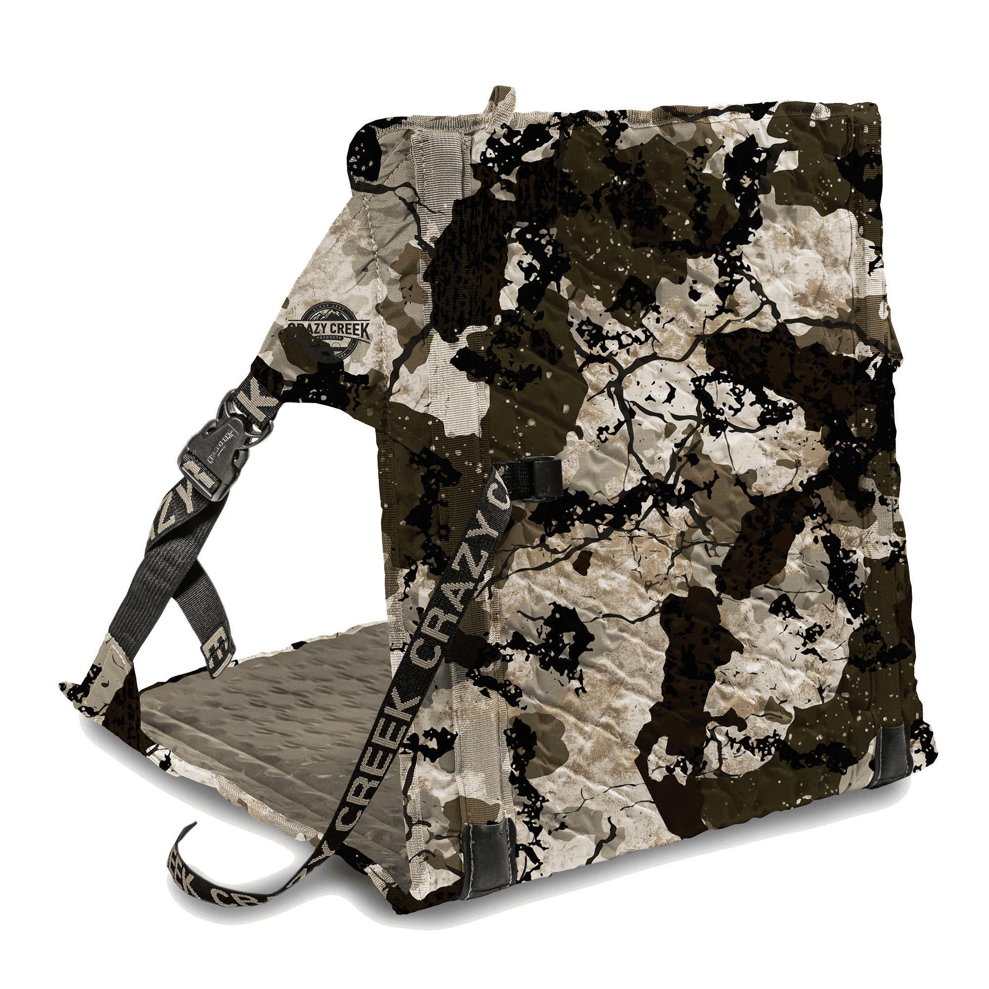 Crazy Creek HEX 2.0 Original Chair, Packable and Lightweight, Camo ...