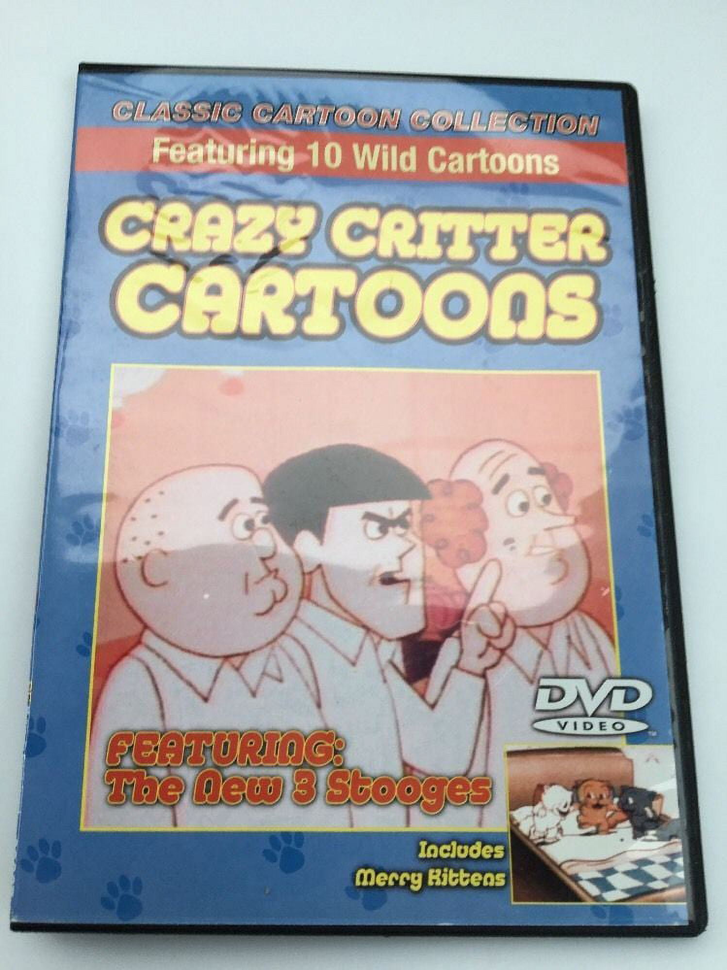 Crazy Critters Cartoons 10 Classic Cartoon Collection (DVD, 2006)TESTED ...