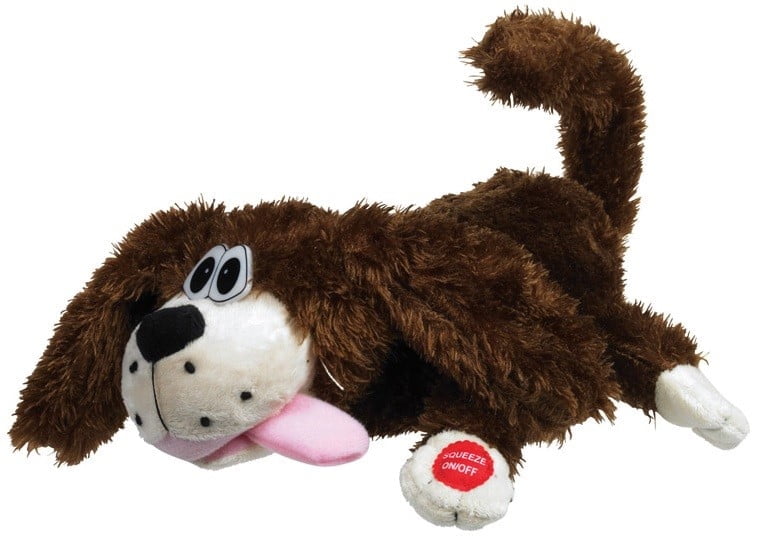 Crazy Critters Laughing Rolling Pets-Brown Dog - Walmart.com