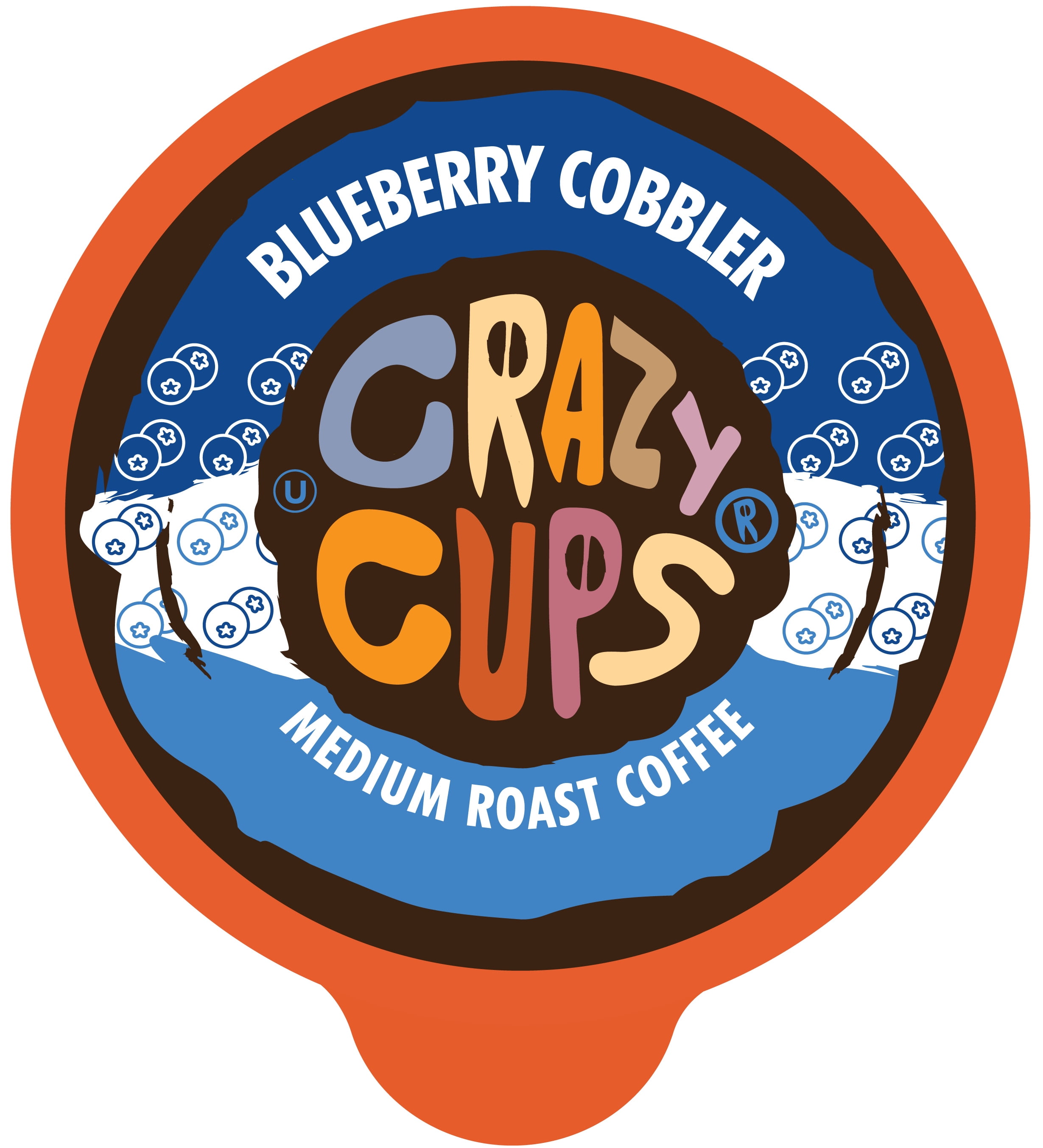 Crazy Cup Blueberry Cobbler Coffee Pods in Recyclable Single Serve Cups ...