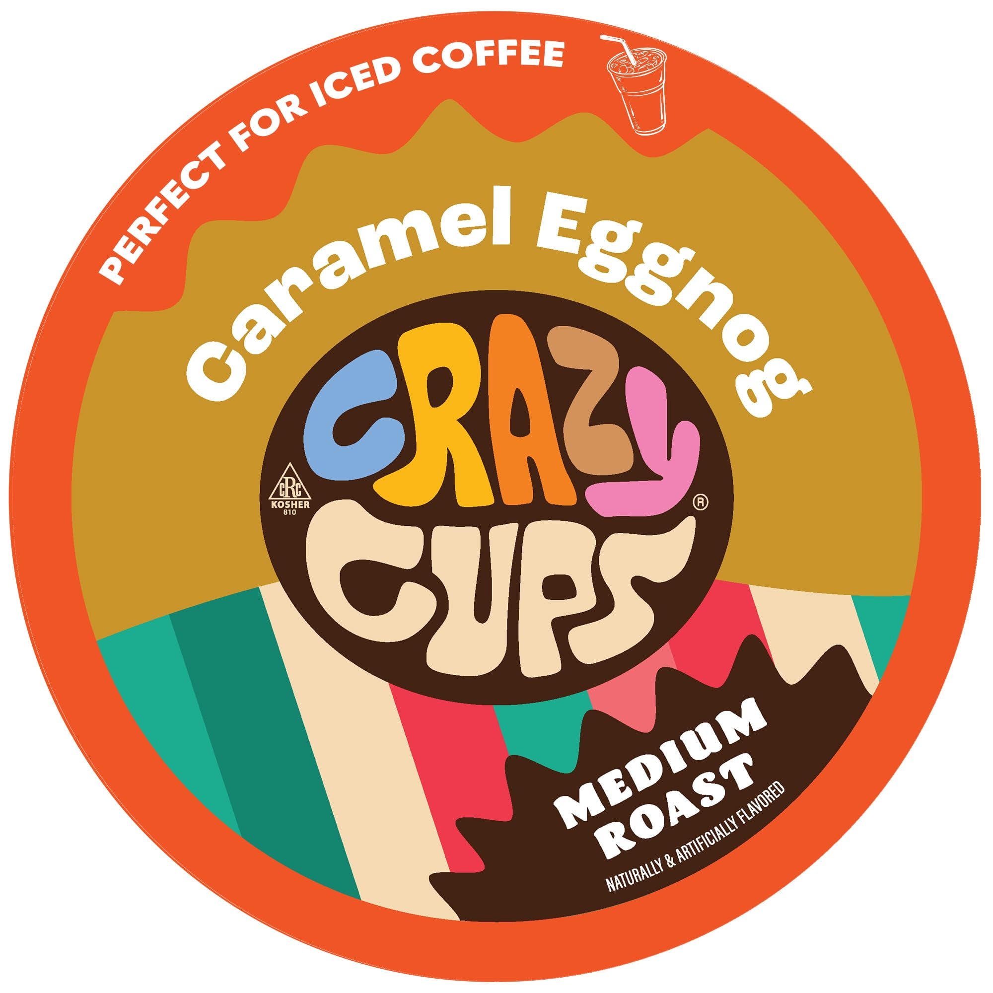 Crazy Cups Eggnog Flavored Coffee Pods, Limited Time Offer Holiday ...