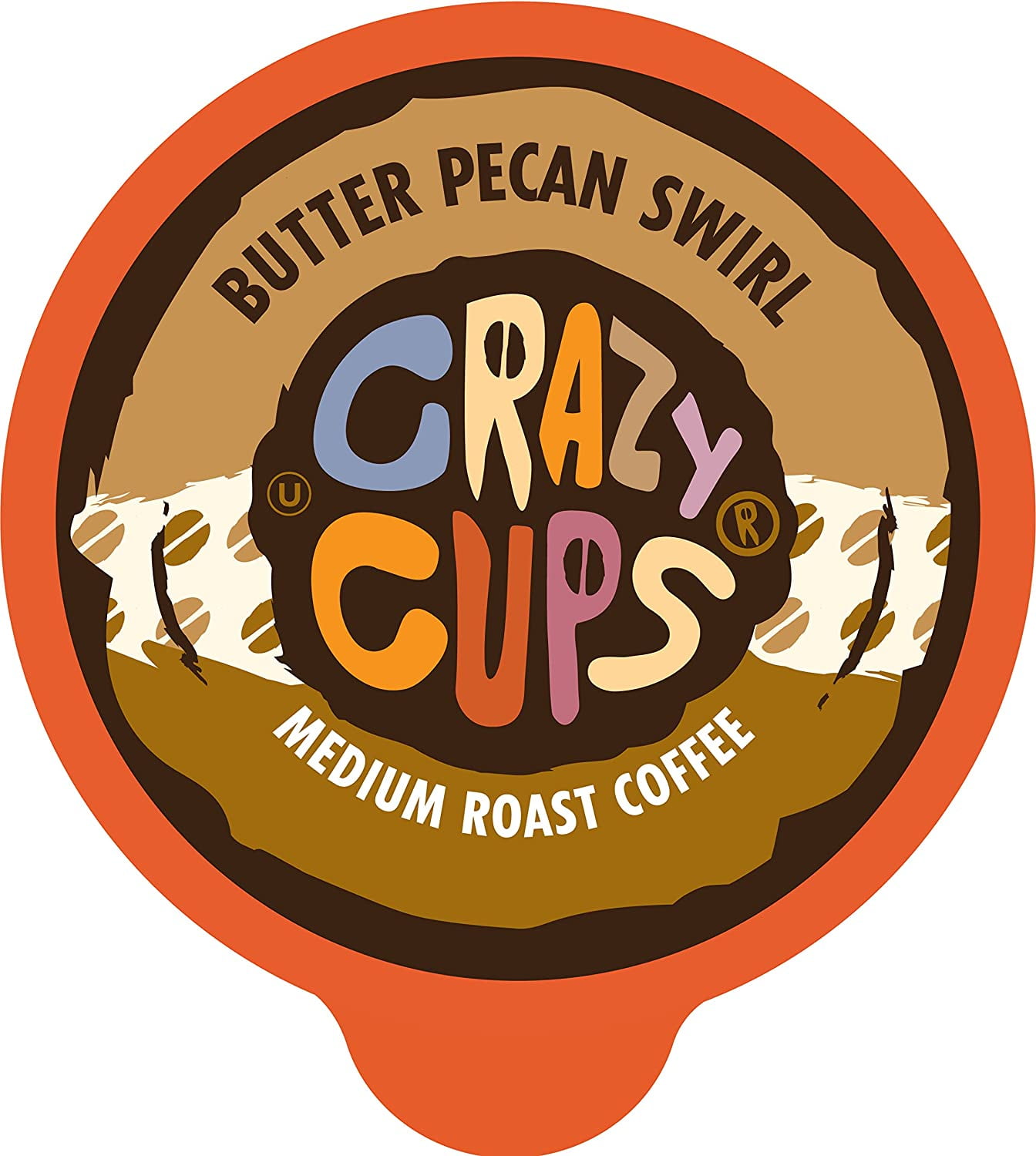 Crazy Cups Flavored Coffee for Keurig K-Cup Machines, Butter Pecan ...